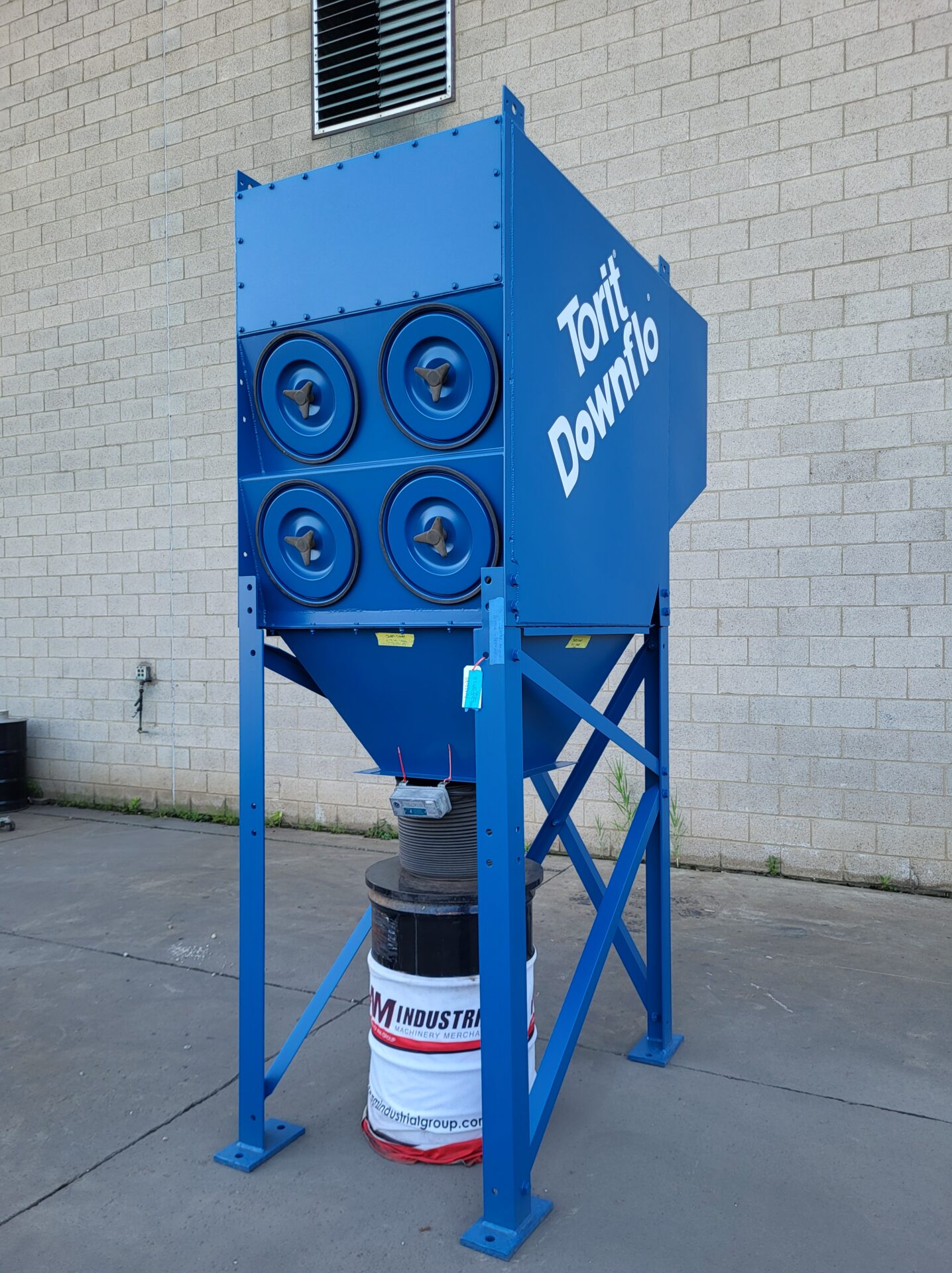 4,000 cfm Donaldson Torit DFT2-8 Cartridge Dust Collector AM23130 - AM ...