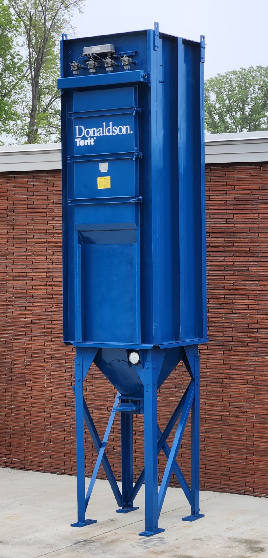 1,500 cfm Donaldson Torit 16PJD8 Baghouse Dust Collector AM23244 - AM ...
