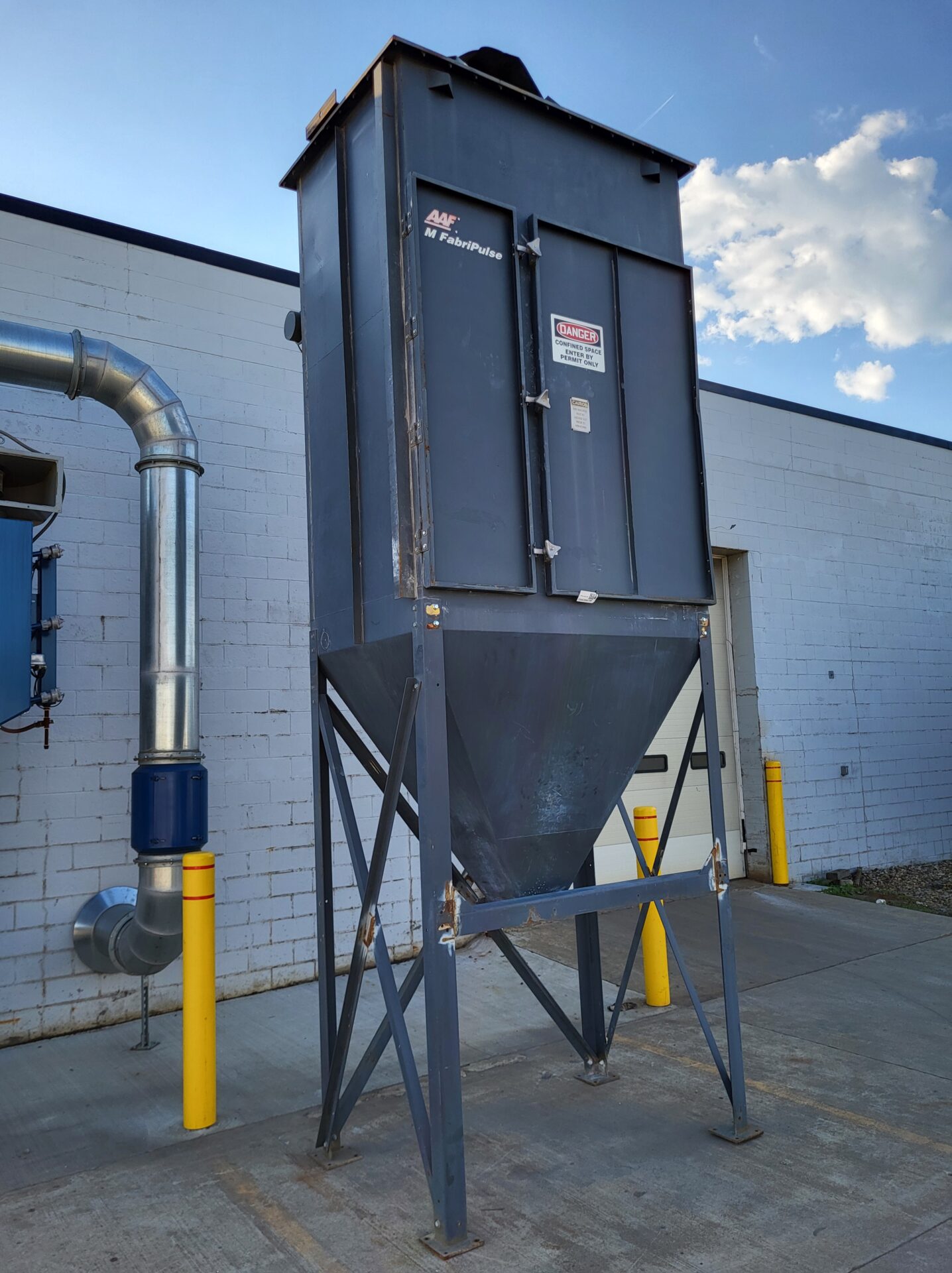 6,000 cfm American Air Filter 6-252-900 Baghouse Dust Collector AM23003 ...