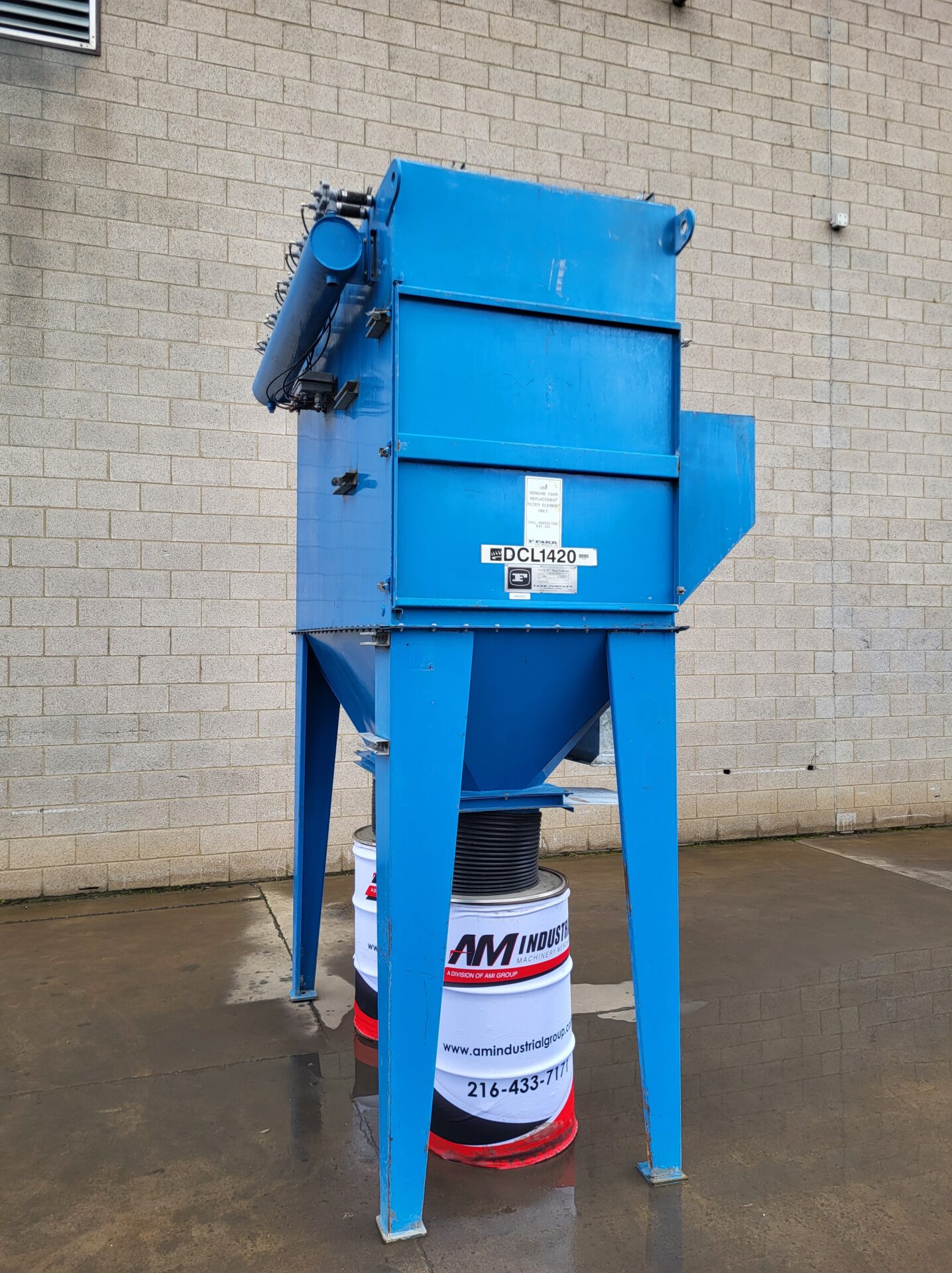 6000 cfm Camfil Farr 10D Cartridge Dust Collector AM23257 - AM Industrial