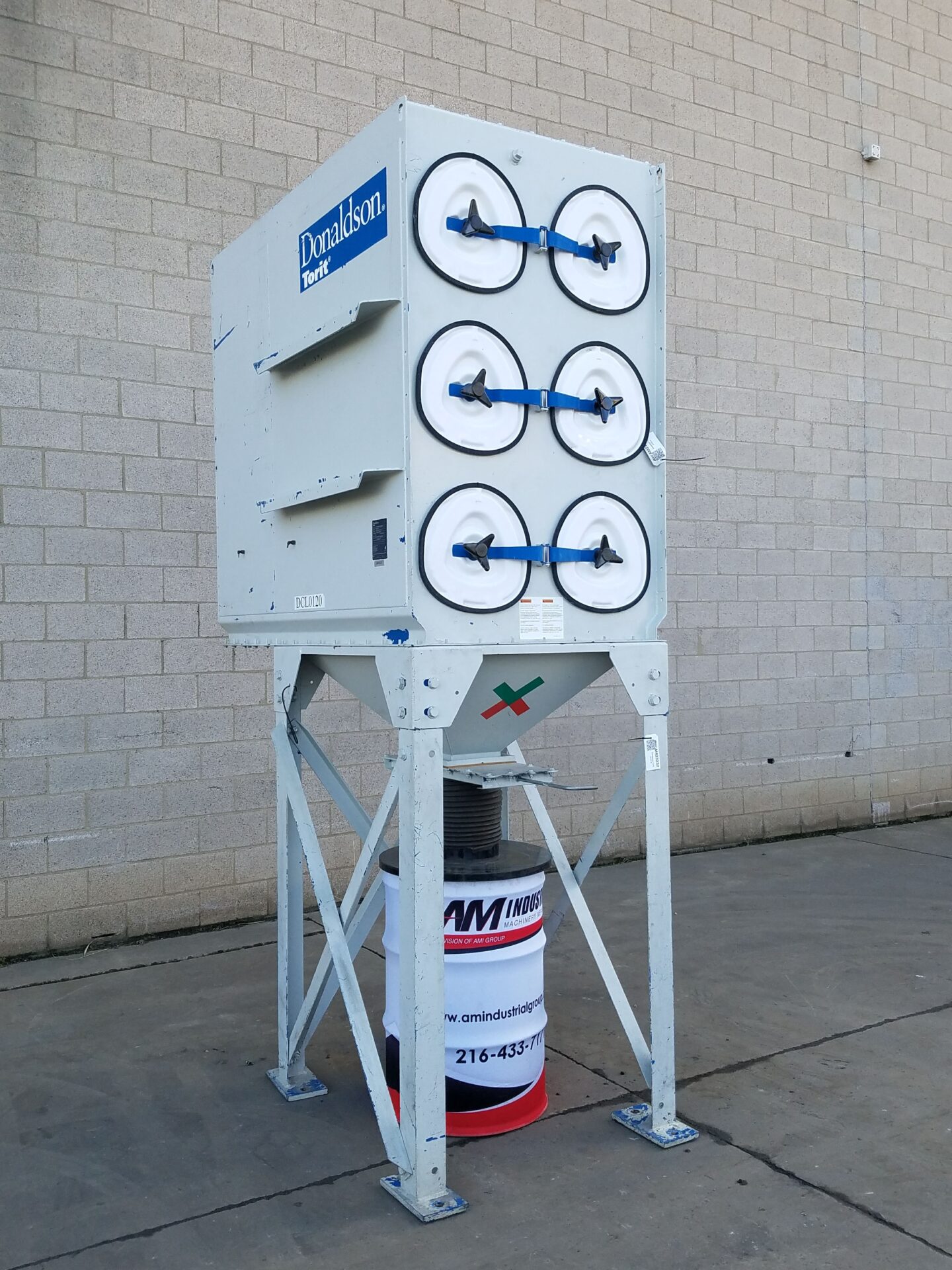 4,000 cfm Donaldson Torit DFE3-6 Cartridge Dust Collector AM23237 - AM ...