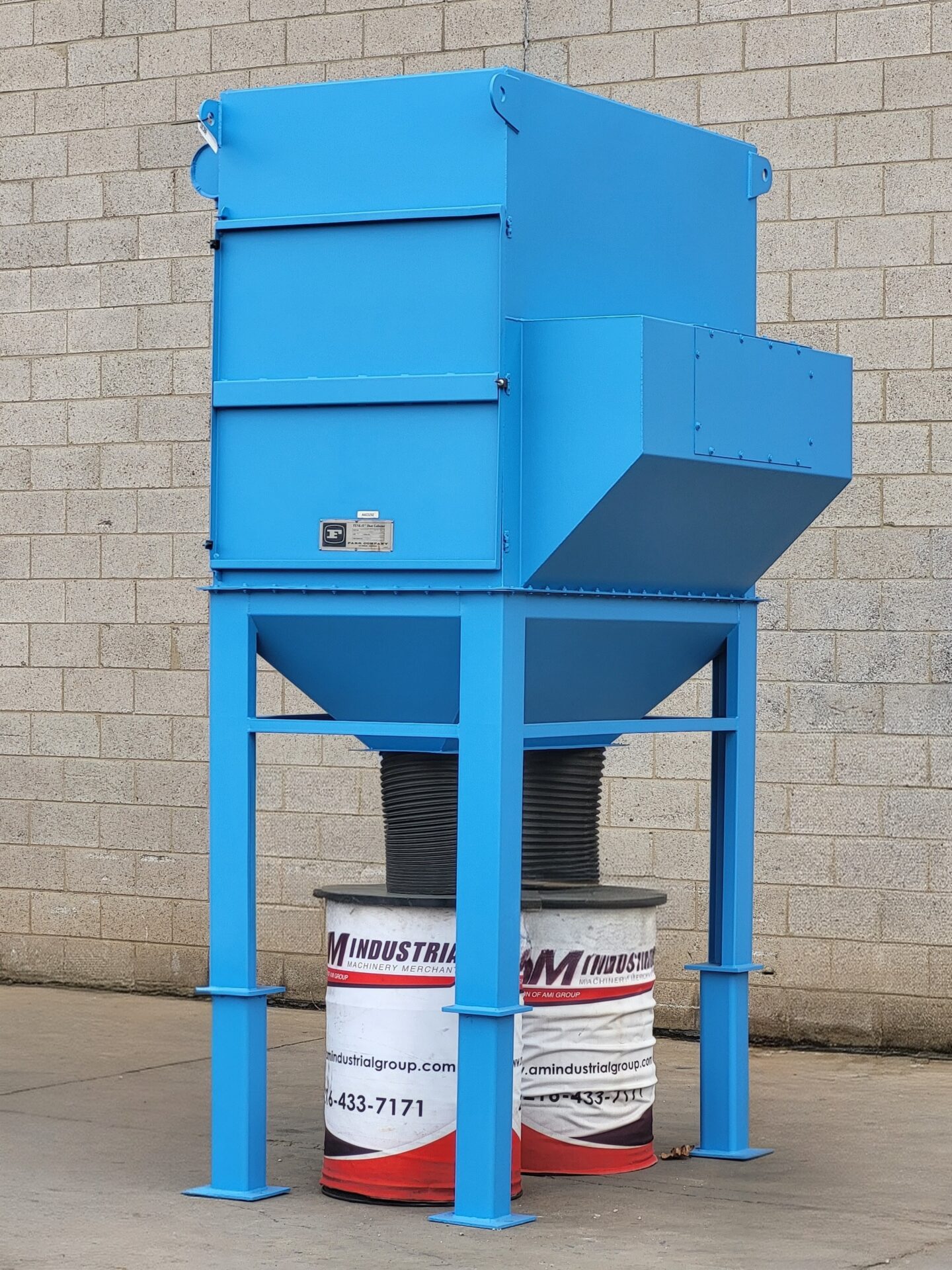4,000 cfm Camfil Farr 8D Cartridge Dust Collector AM23292 - AM Industrial