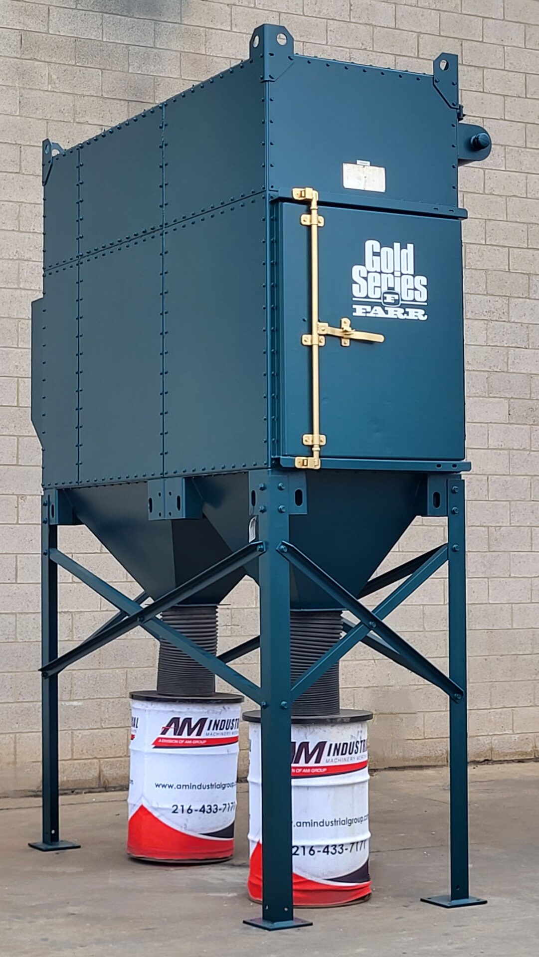 8,000 cfm Camfil Farr GS-10 Cartridge Dust Collector AM23399 - AM ...