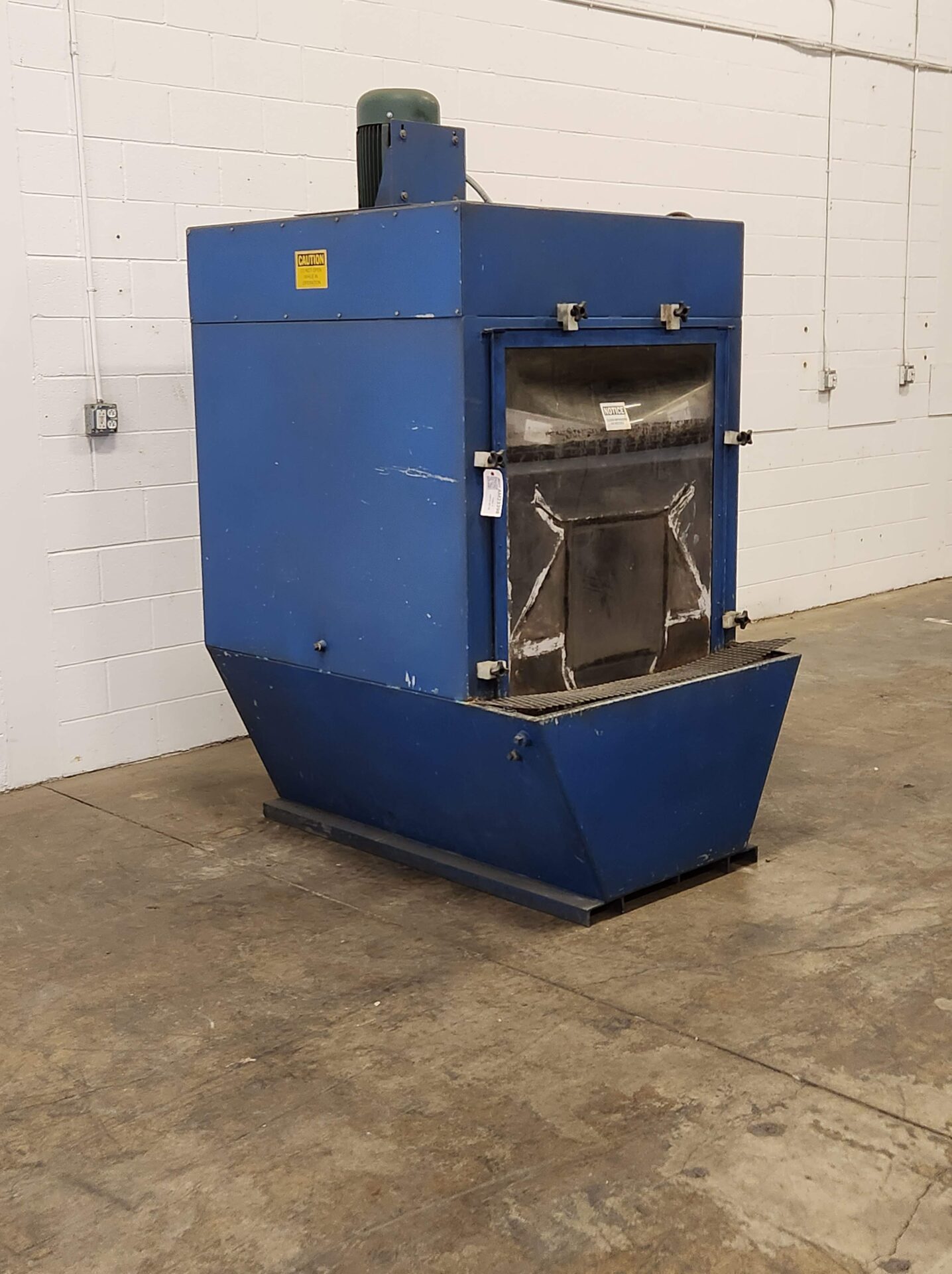 5,000 cfm Filter-1 HydroTron HWF5-50-10 Wet Type Dust Collector AM23398 ...