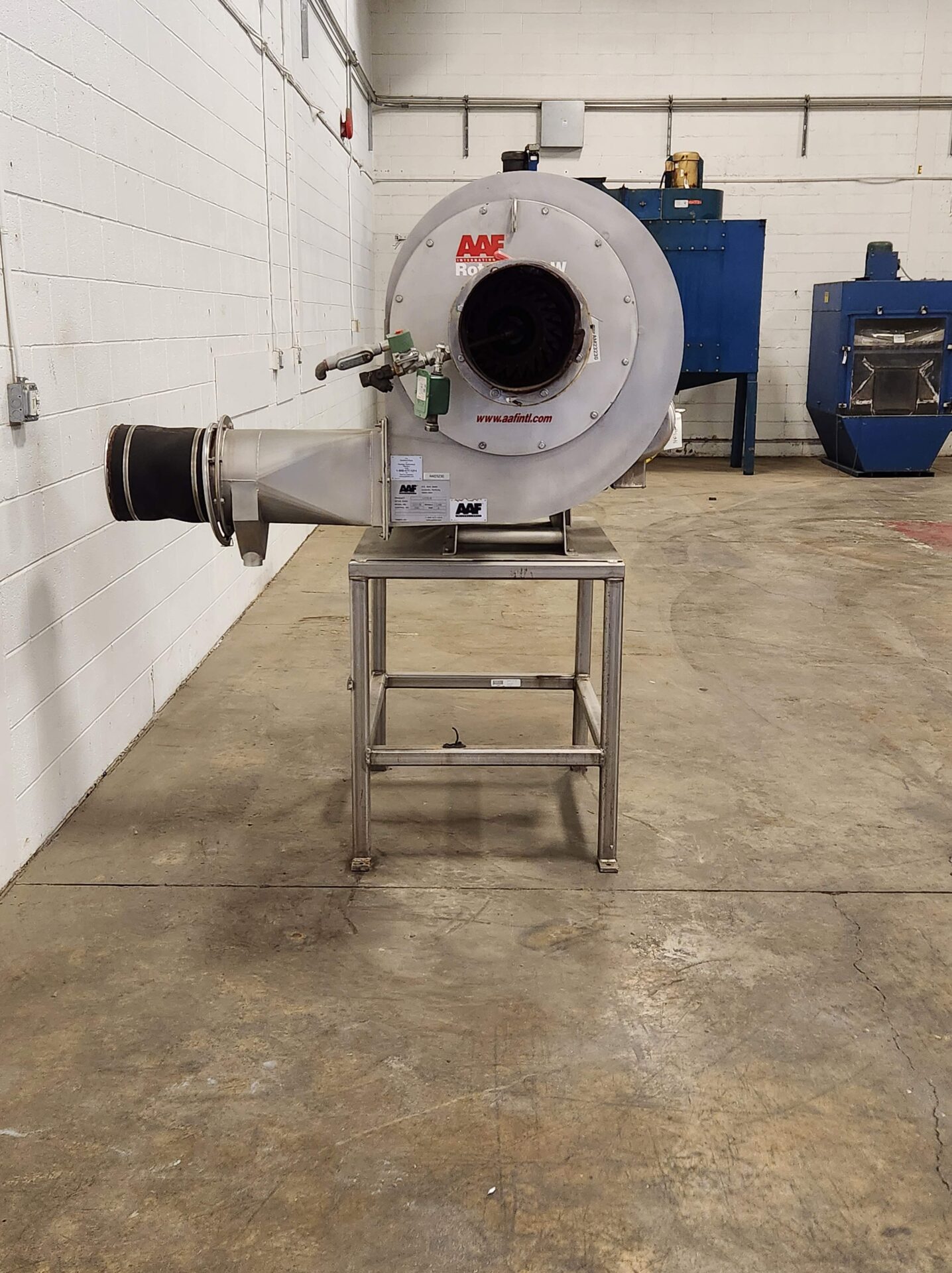 2,500 cfm American Air Filter Rotoclone Wet Type Dust Collector AM23230 ...