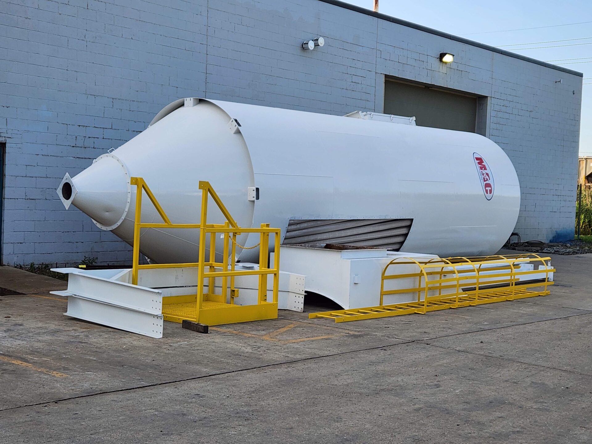 32,000 cfm Mac Process 144MCF255 Baghouse Dust Collector AM23437 - AM ...