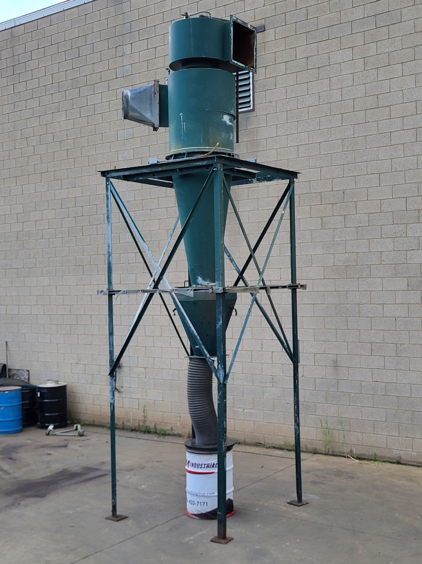 4,500 cfm Camfil Farr 28 Cyclone Dust Collector AM23413 - AM Industrial