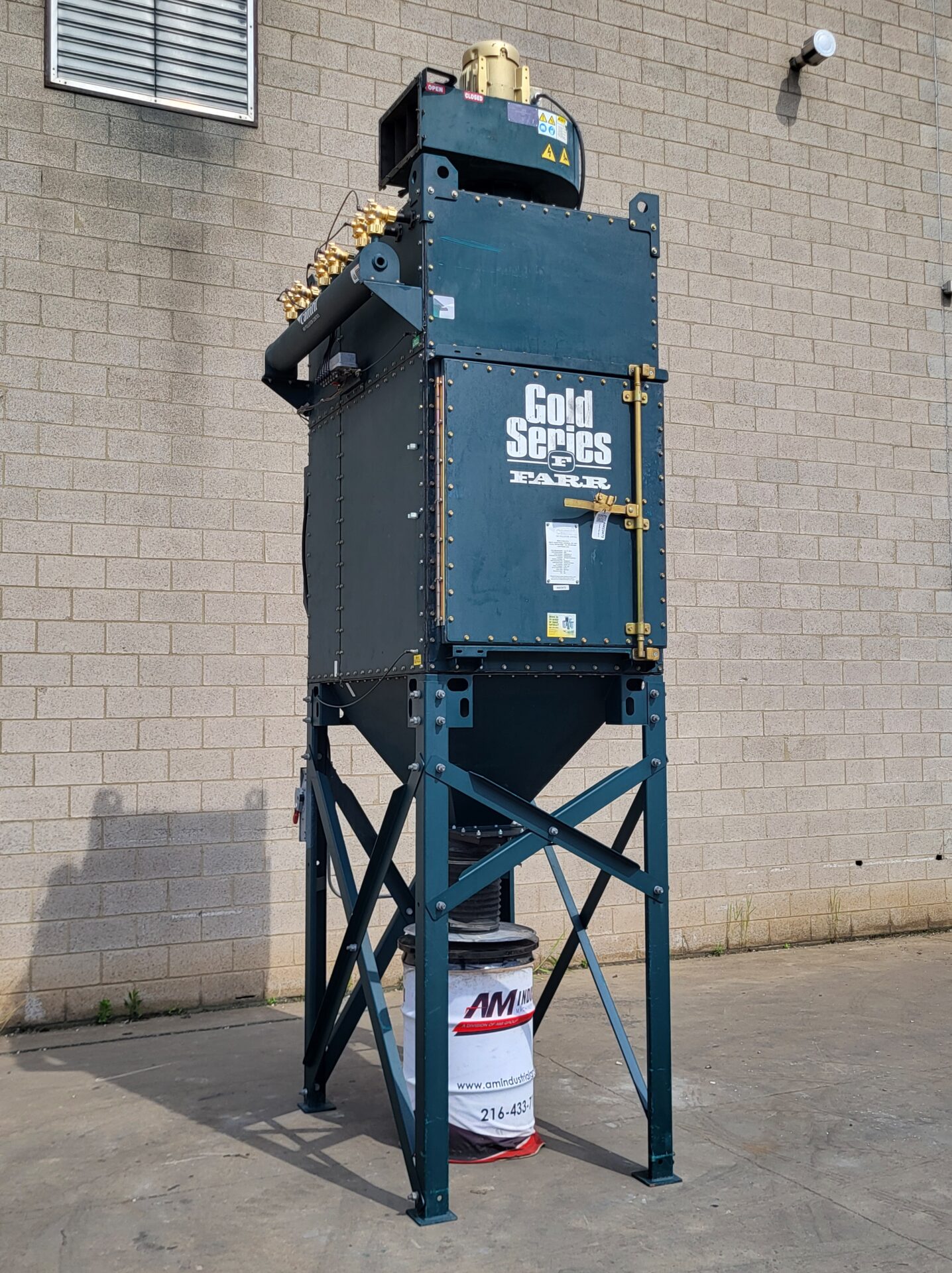 5,000 cfm Camfil Farr GS-6 Cartridge Dust Collector AM23472 - AM Industrial
