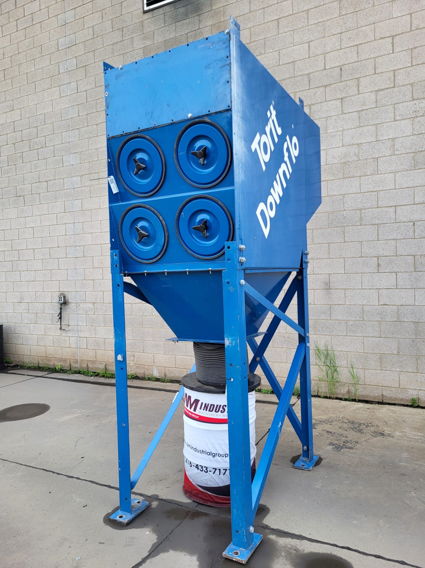 4,000 cfm Donaldson Torit DFT2-8 Cartridge Dust Collector AM23654 - AM ...