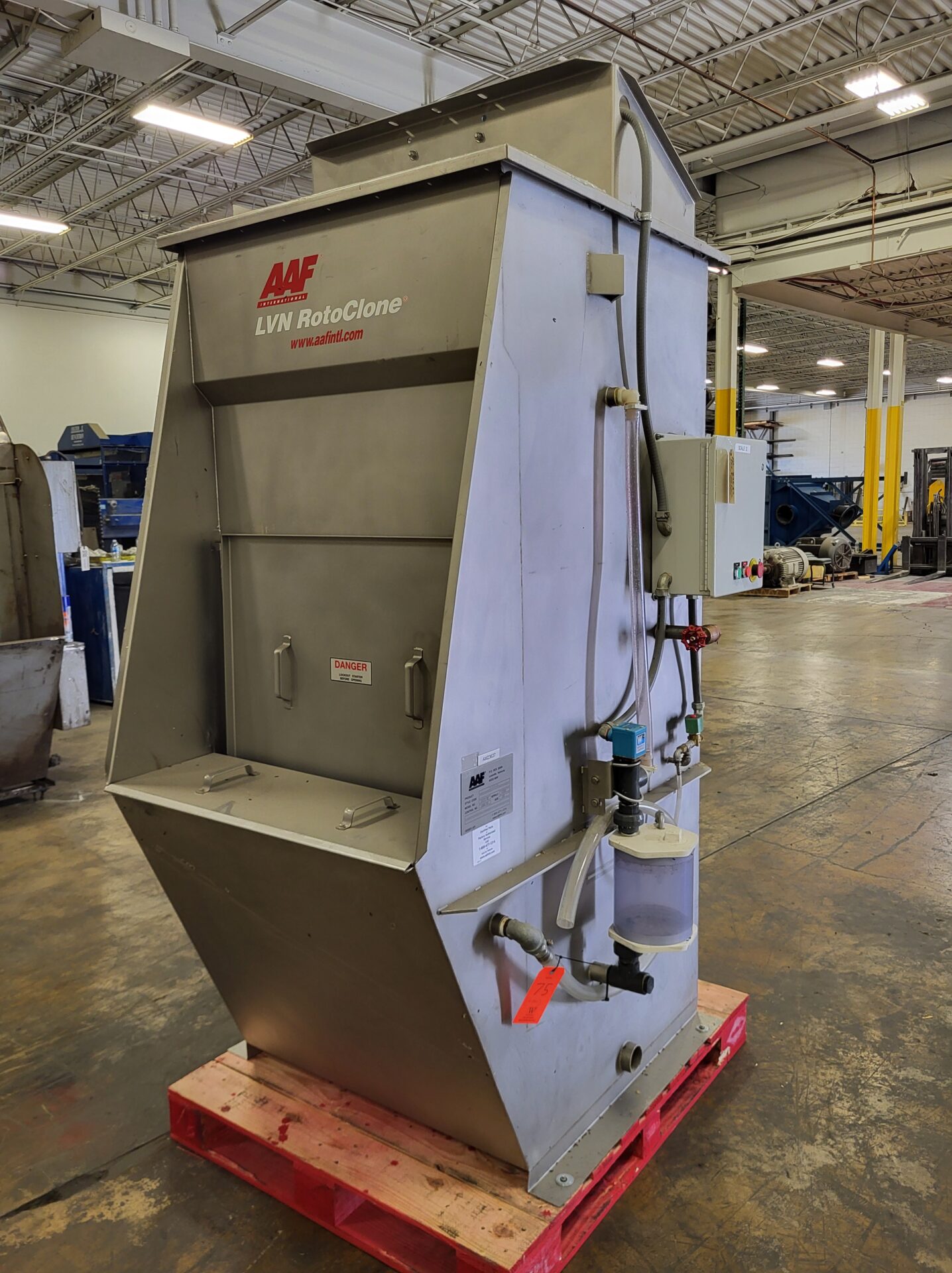 2,000 cfm American Air Filter Wet Type Dust Collector AM23637 - AM ...