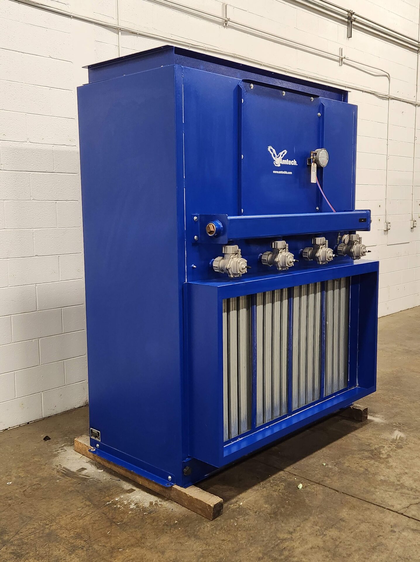 7,500 cfm Amtech EBM-8 Booth & Backdraft Dust Collector AM23724 - AM ...