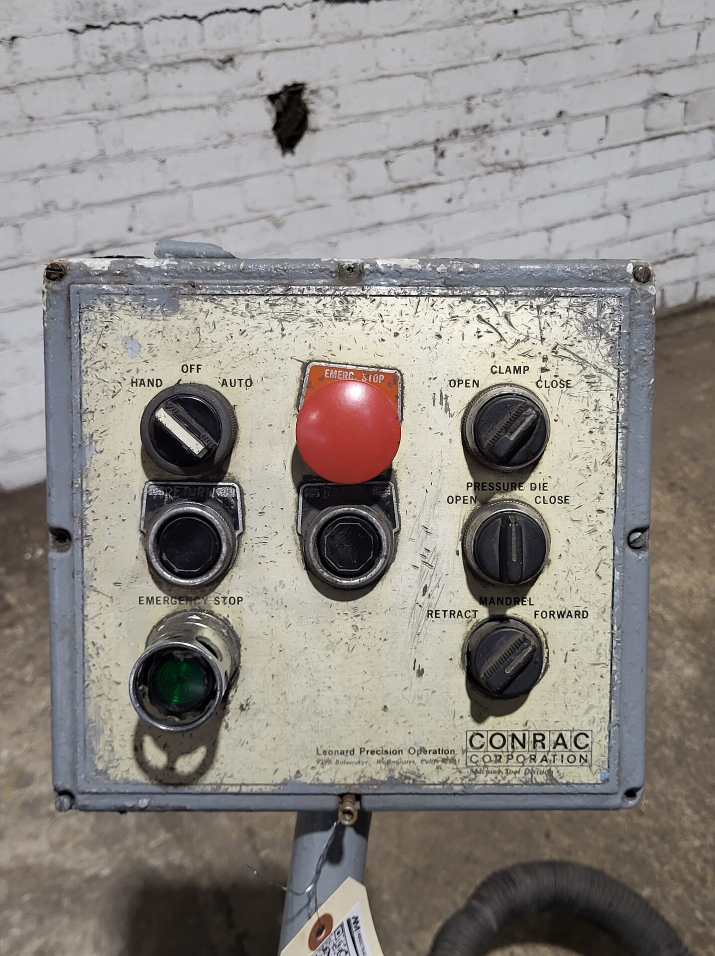 Leonard Conrac 163 LH Tube Bender AM23794 - AM Industrial