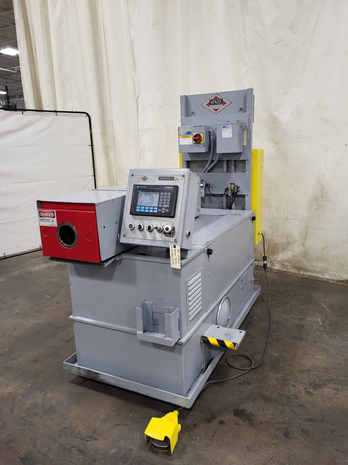 3" Addison McKee FM-70 Digiform CNC End Former AM23821 - AM Industrial