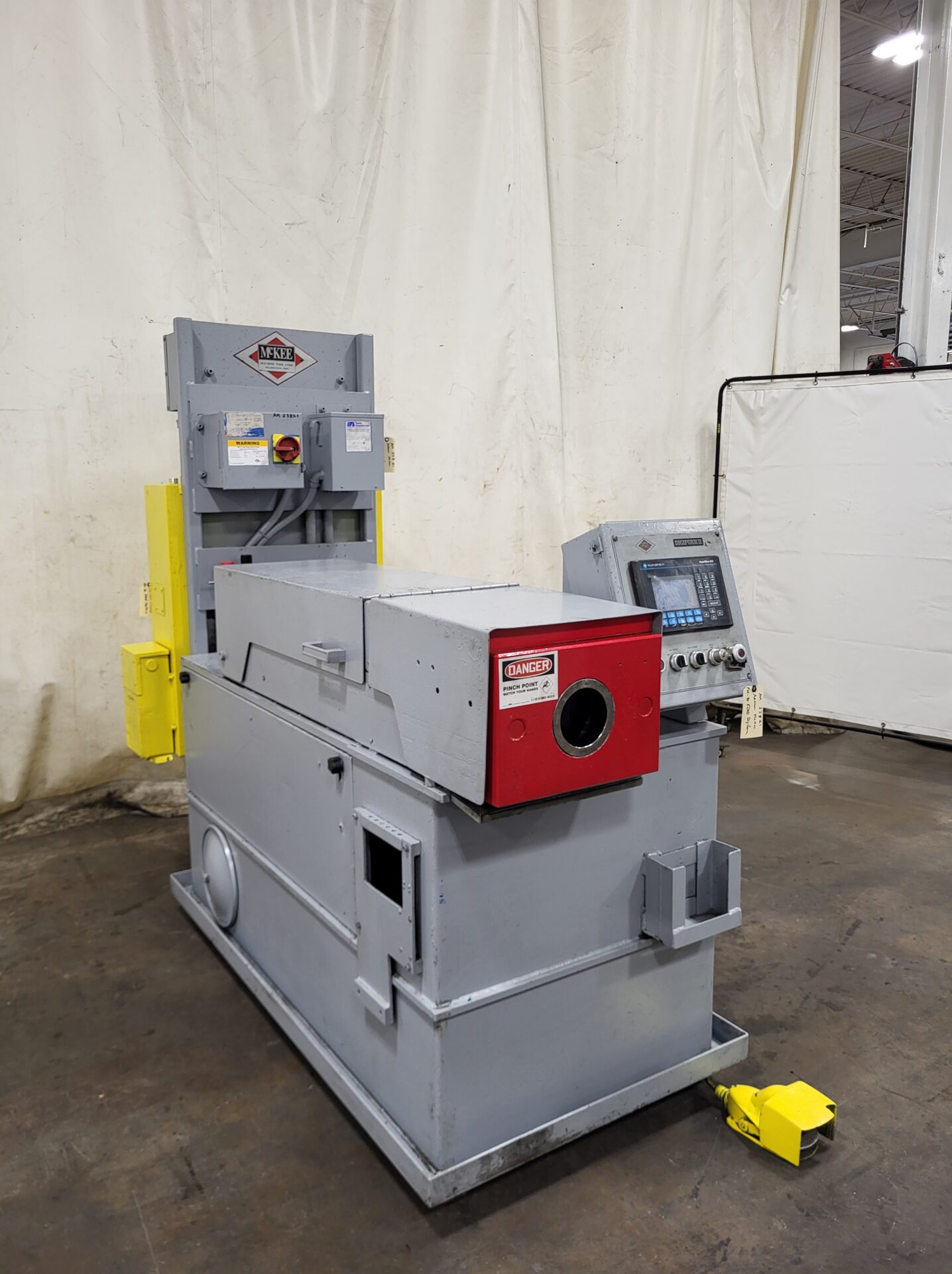 3" Addison McKee FM-70 Digiform CNC End Former AM23821 - AM Industrial