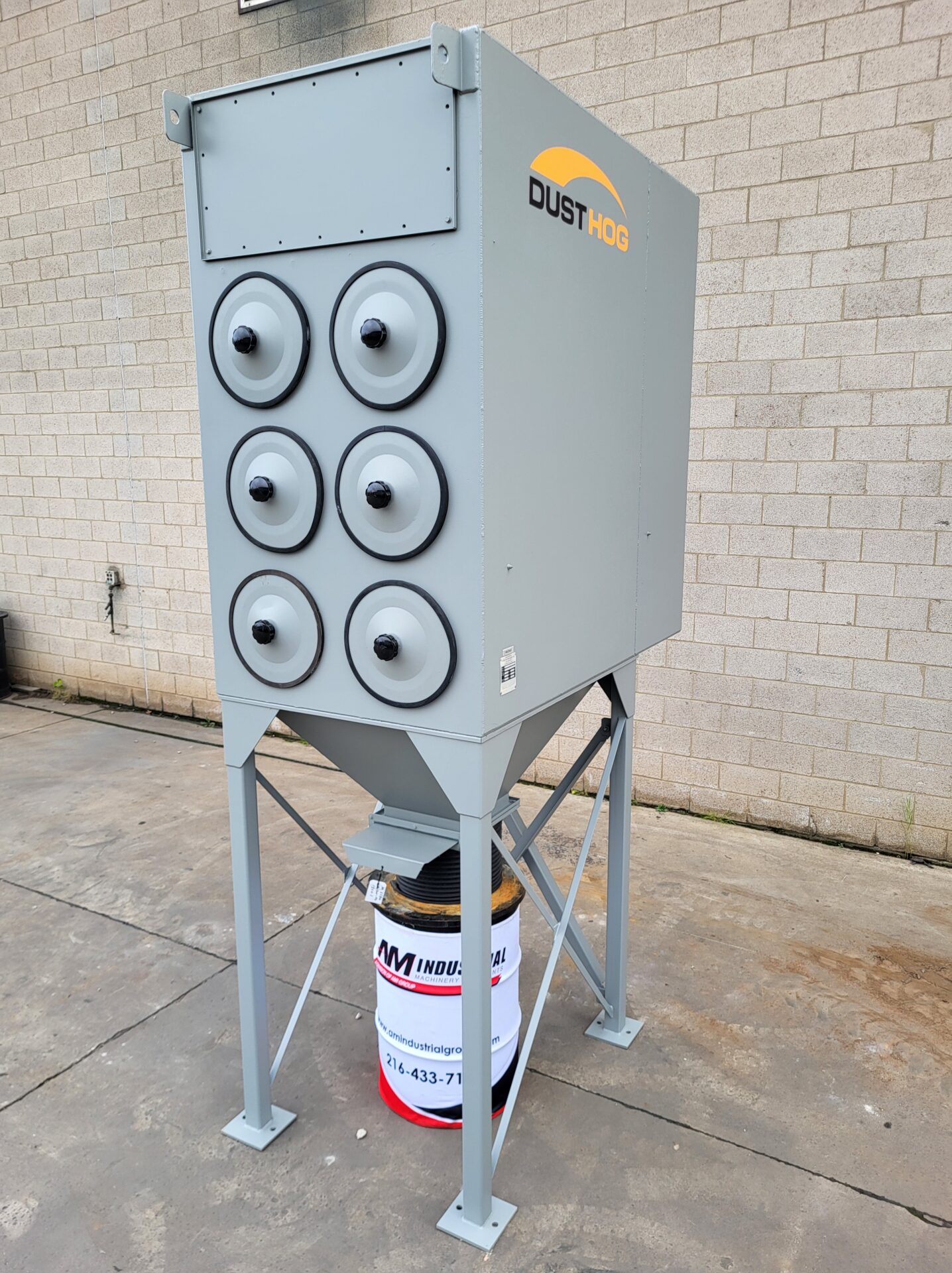 6,000 cfm Dust-Hog / UAS FJH12-3 Cartridge Dust Collector AM23800 - AM ...