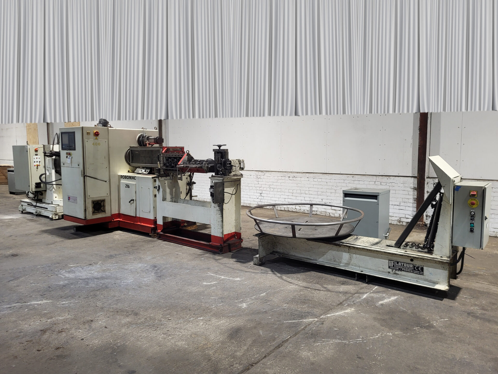 0.625" Latour Robomac 216 CNC Tube Bender AM23906 - AM Industrial