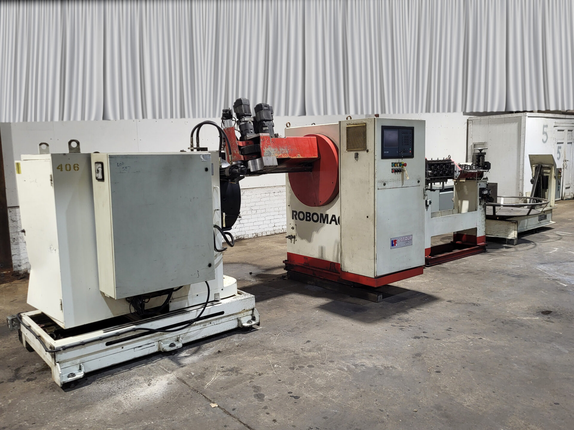 0.625" Latour Robomac 216 CNC Tube Bender AM23906 - AM Industrial