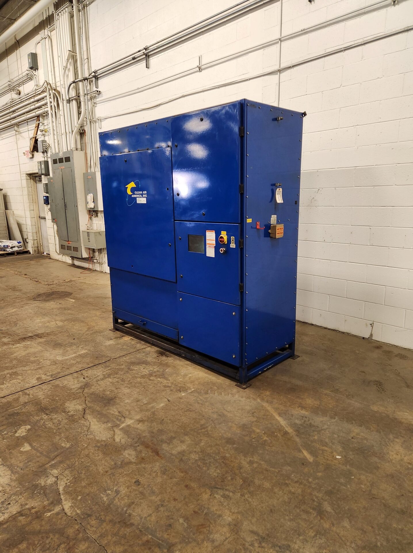 4,000 cfm Clean Air America DFC-12 Cartridge Dust Collector AM23888 ...