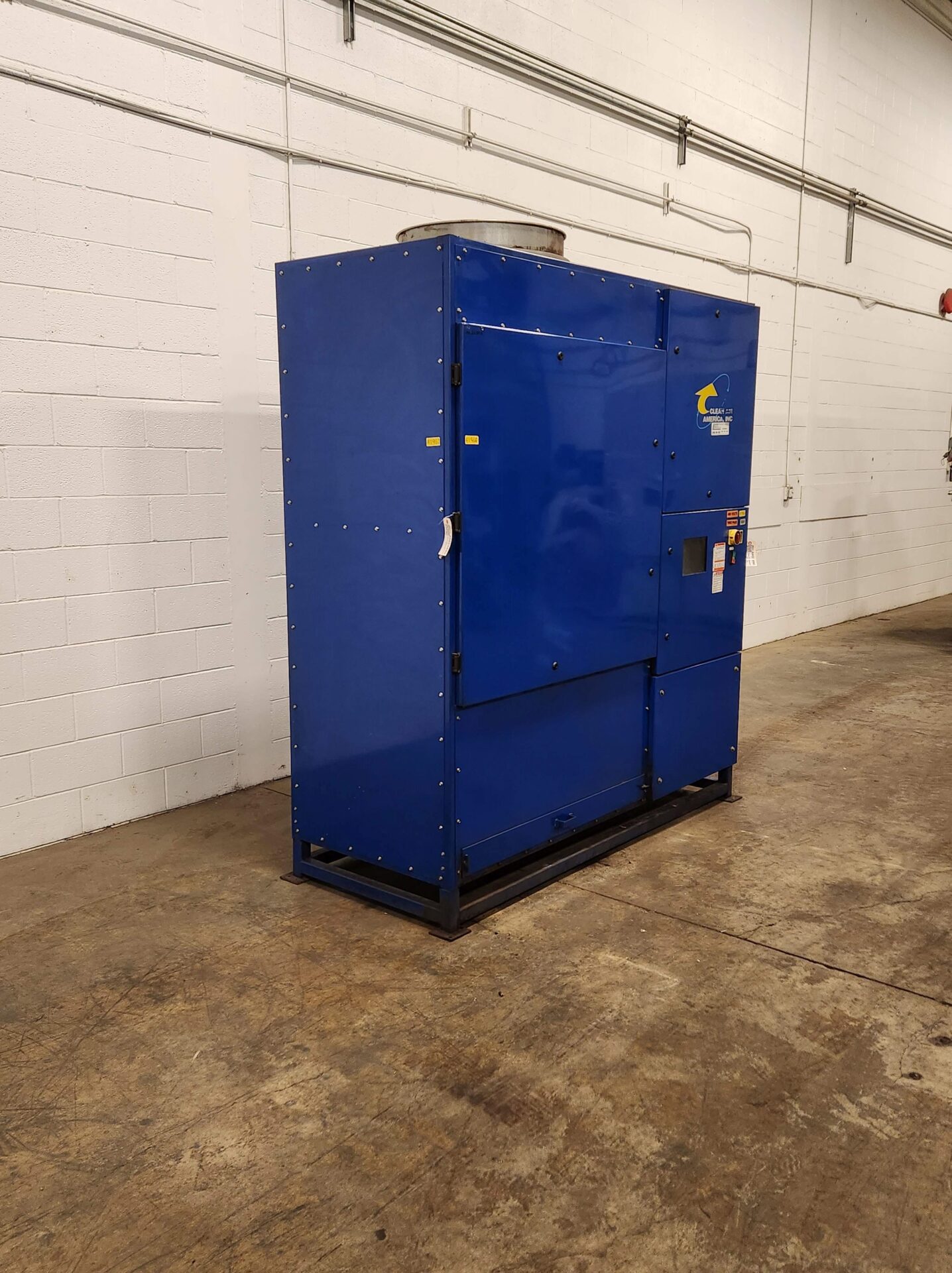 4,000 cfm Clean Air America DFC-12 Cartridge Dust Collector AM23890 ...