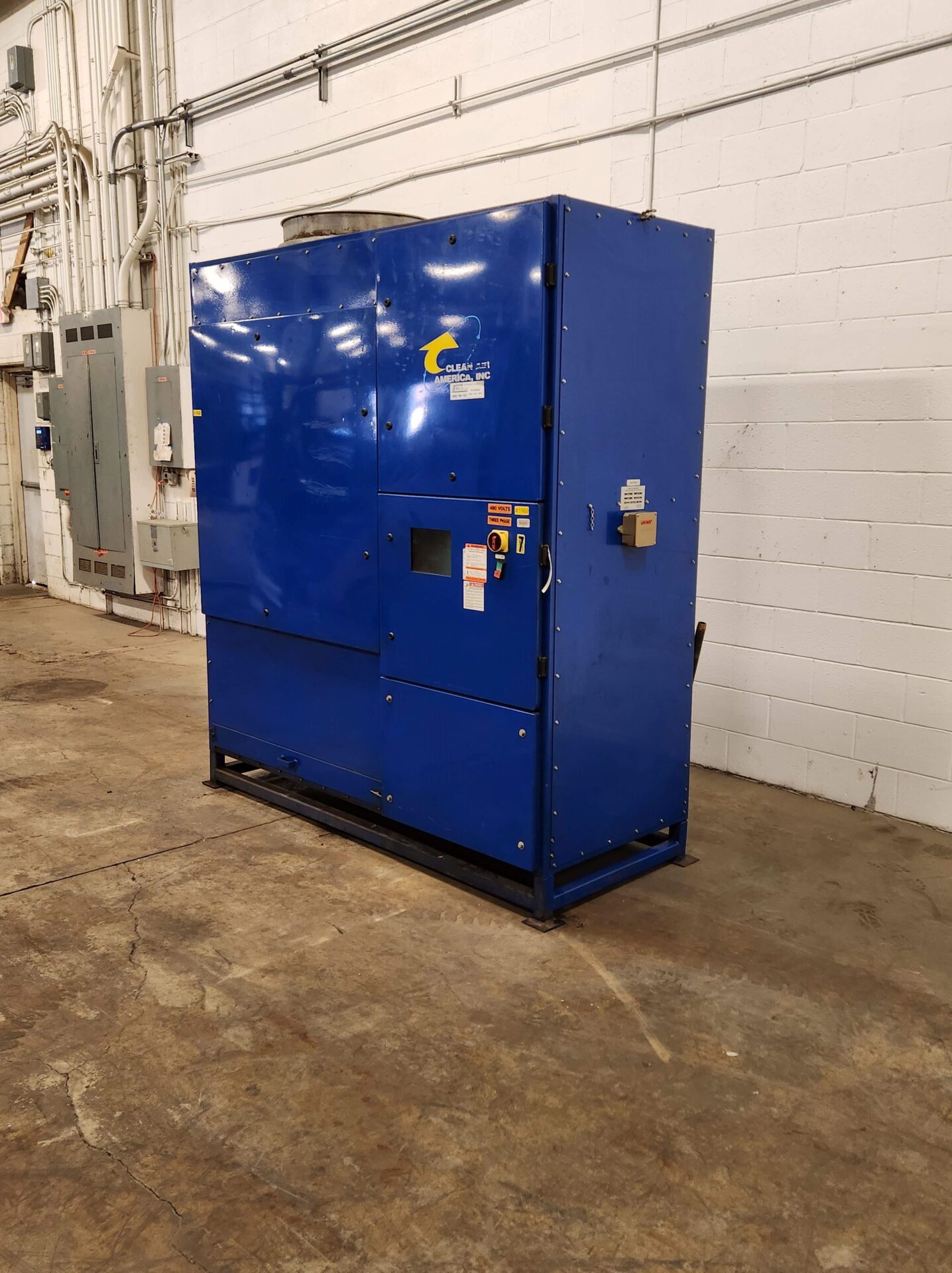 4,000 cfm Clean Air America DFC-12 Cartridge Dust Collector AM23890 ...