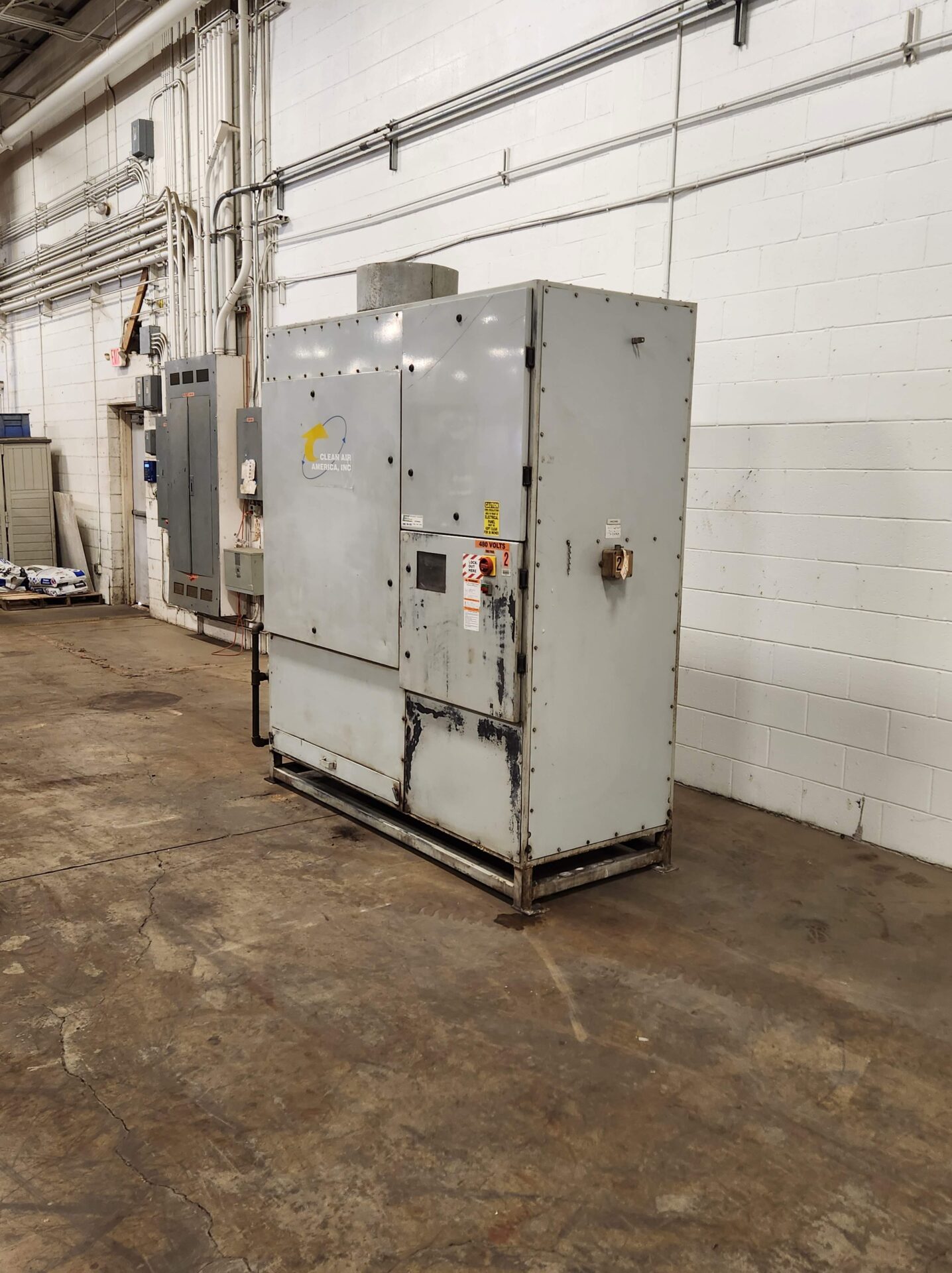 4,000 cfm Clean Air America DFC-12 Cartridge Dust Collector AM23886 ...