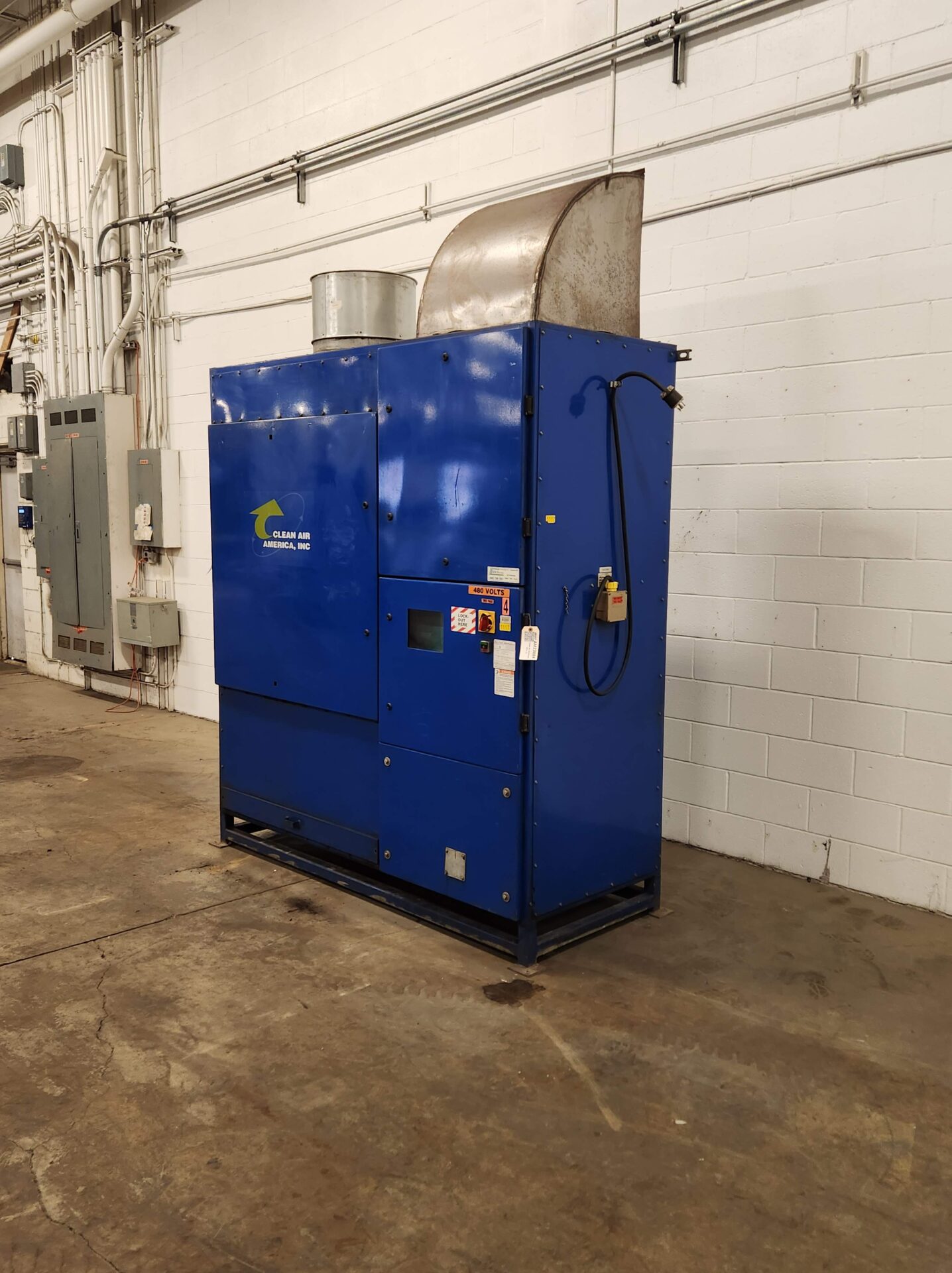 4,000 cfm Clean Air America DFC-12 Cartridge Dust Collector AM23884 ...