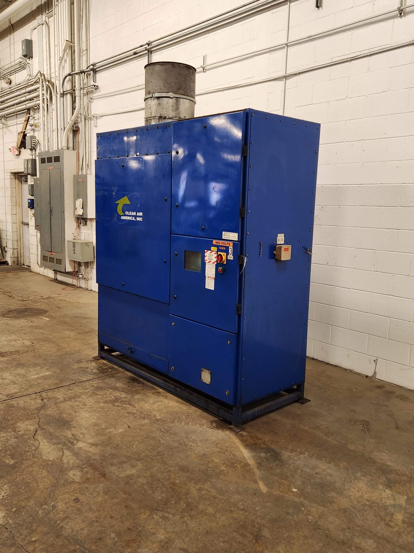 4,000 cfm Clean Air America DFC-12 Cartridge Dust Collector AM23883 ...