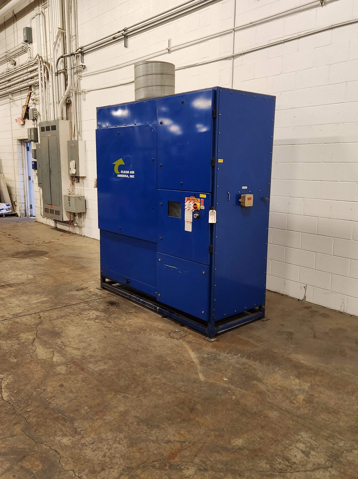 4,000 cfm Clean Air America DFC-12 Cartridge Dust Collector AM23889 ...