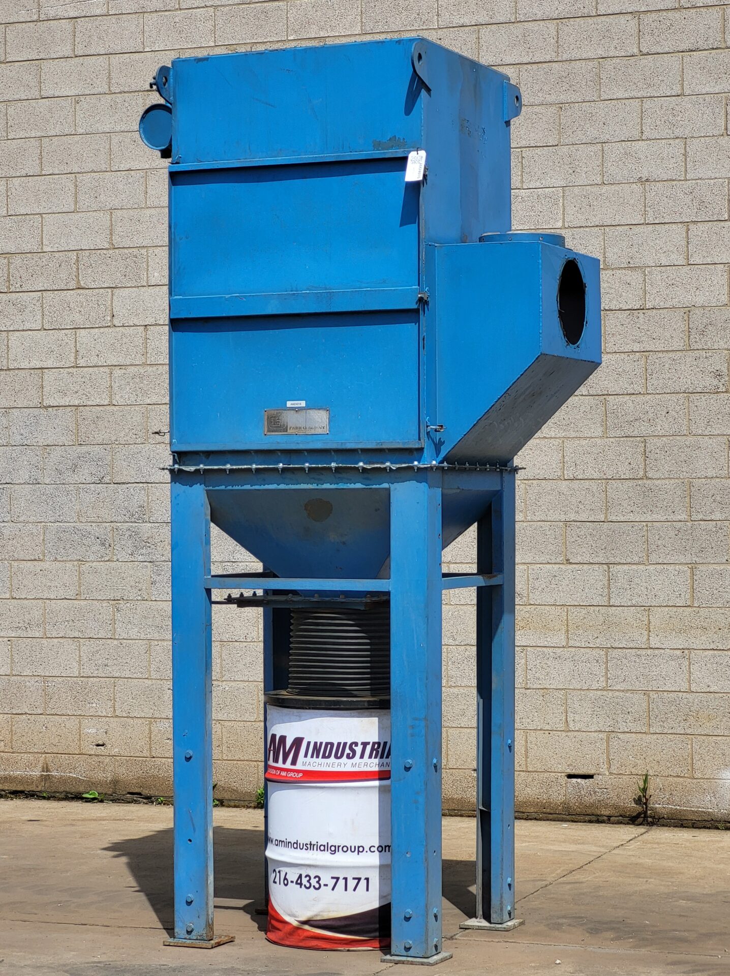 2,500 cfm Camfil Farr 4D Cartridge Dust Collector AM24016 - AM Industrial