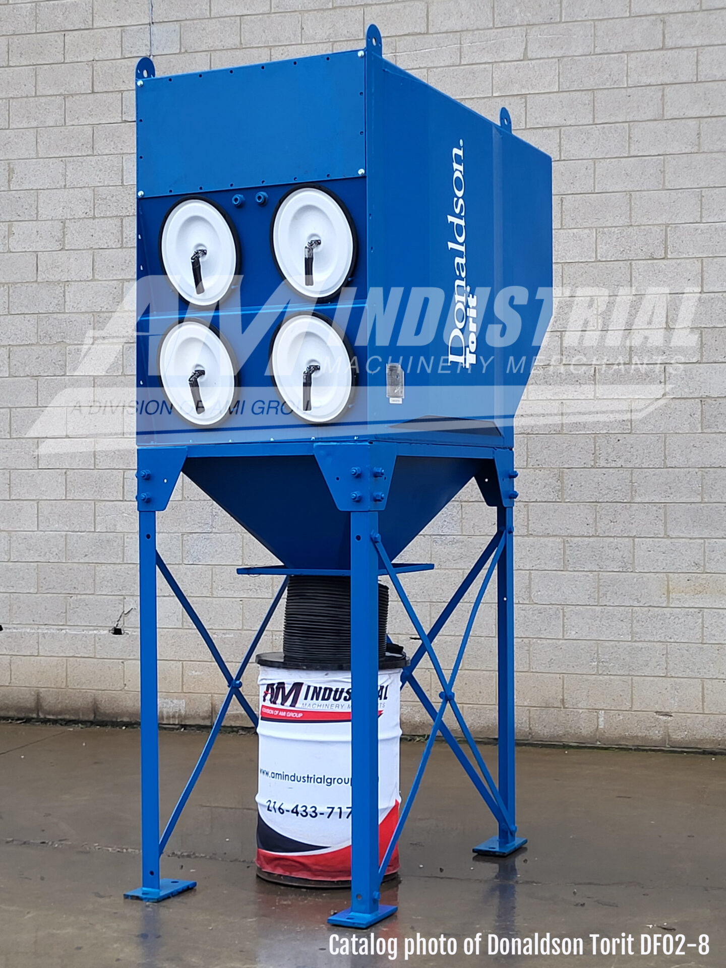 4,000 cfm Donaldson Torit DFO2-8 Cartridge Dust Collector AM24473 - AM ...