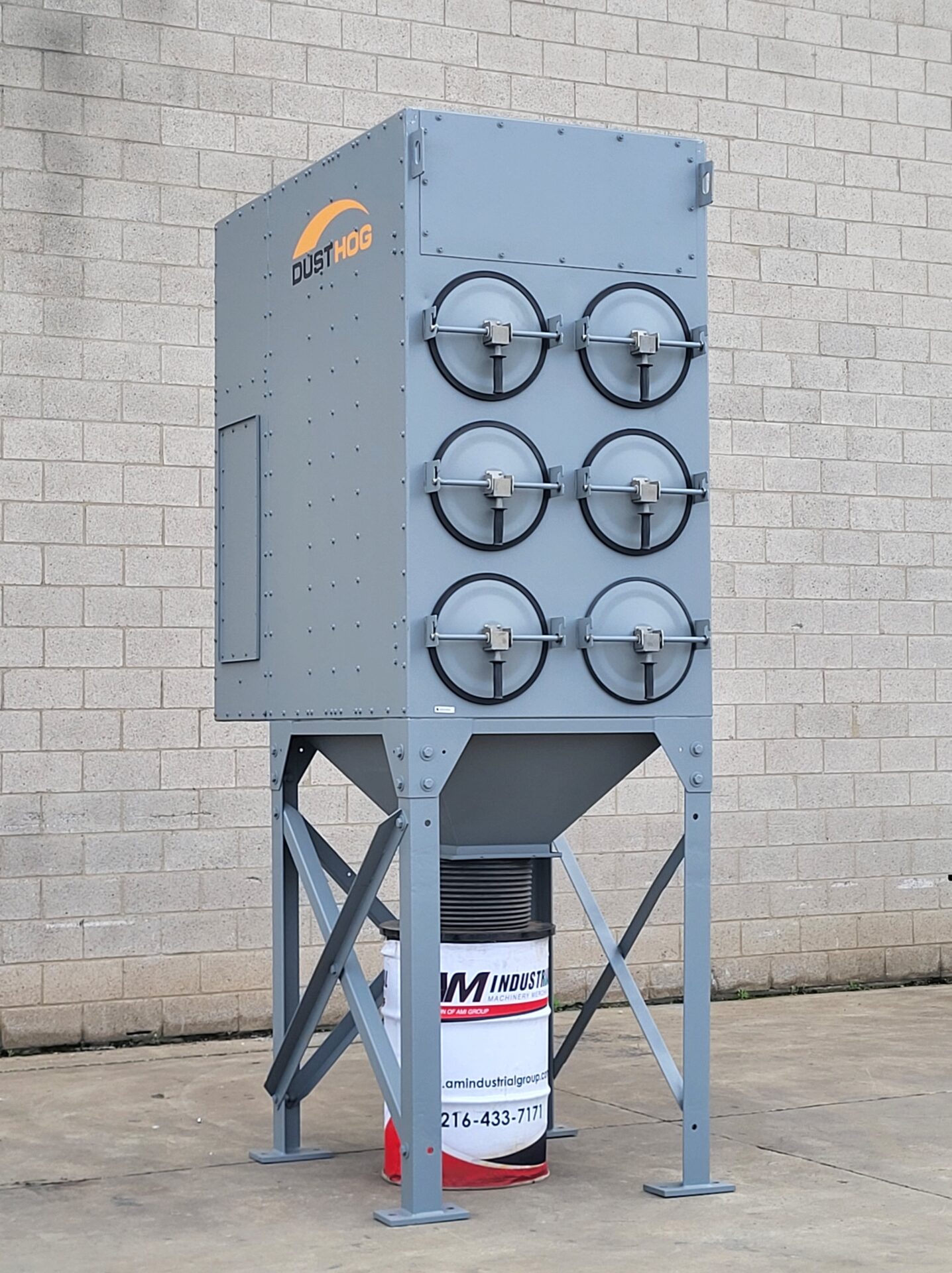 7,000 cfm Dust-Hog / UAS SFC12-3 Cartridge Dust Collector AM24064 - AM ...