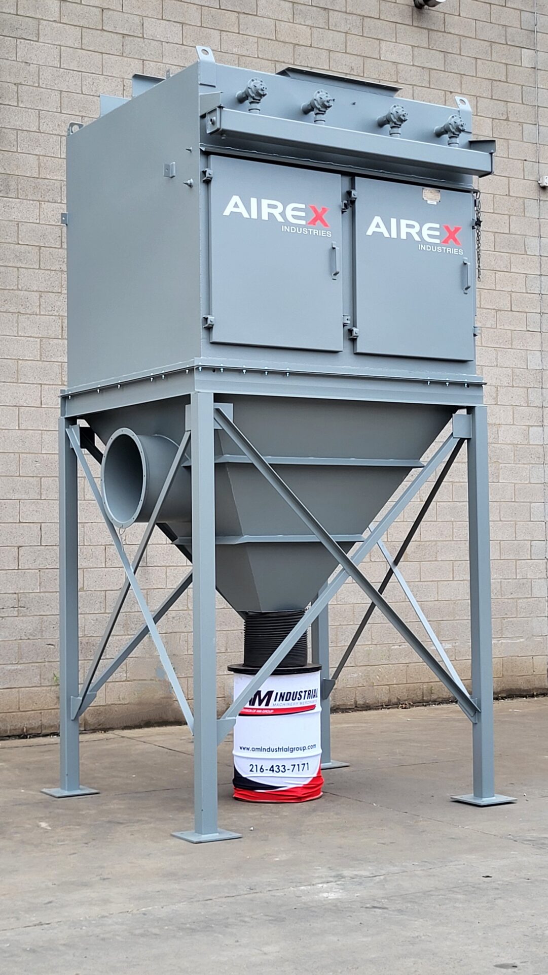 14,000 cfm Airex DCCH-20 Cartridge Dust Collector AM24038 - AM Industrial