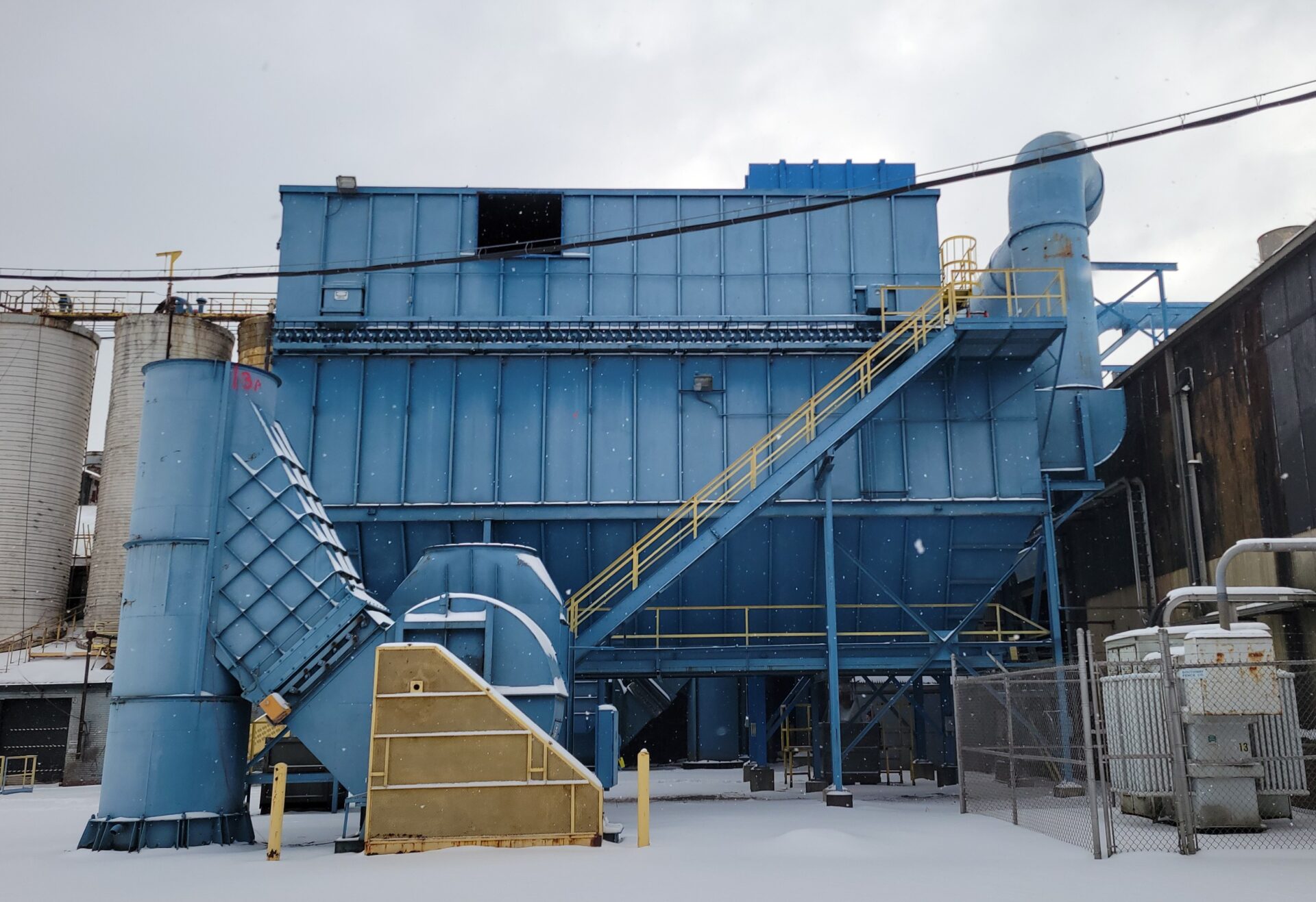 100,000 cfm ETA Engineering 6715 x 120 Baghouse Dust Collector AM24257 - AM Industrial