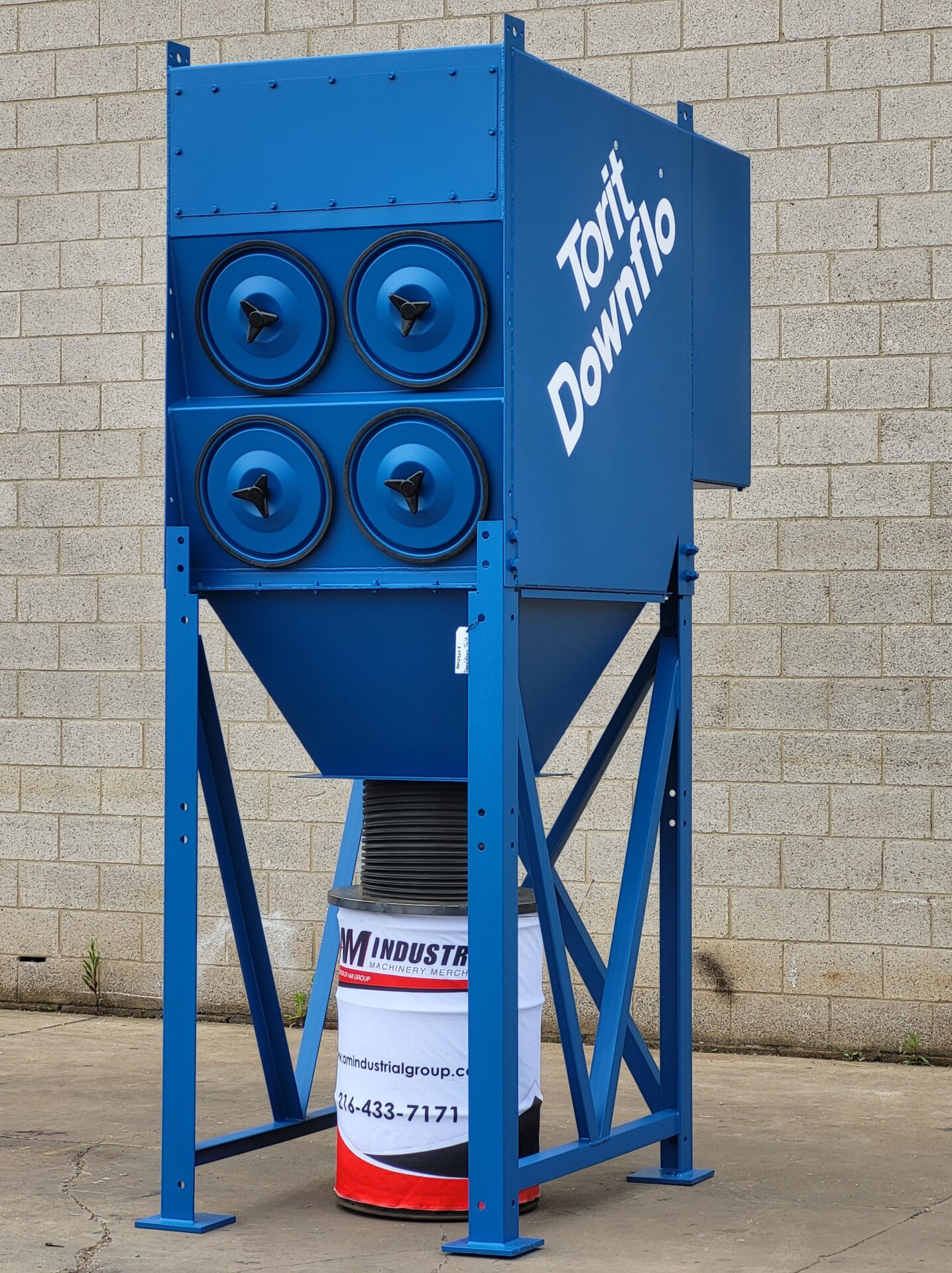 4,000 cfm Donaldson Torit 2DF8 Cartridge Dust Collector AM24208 - AM ...