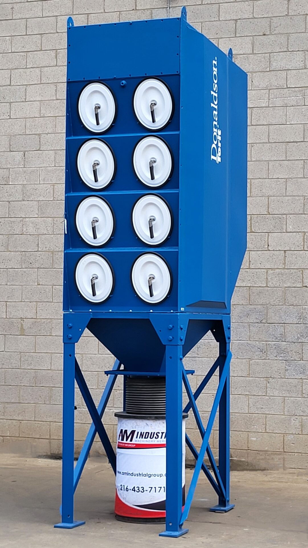 8,000 cfm Donaldson Torit DFO4-16 Cartridge Dust Collector AM24263 - AM ...