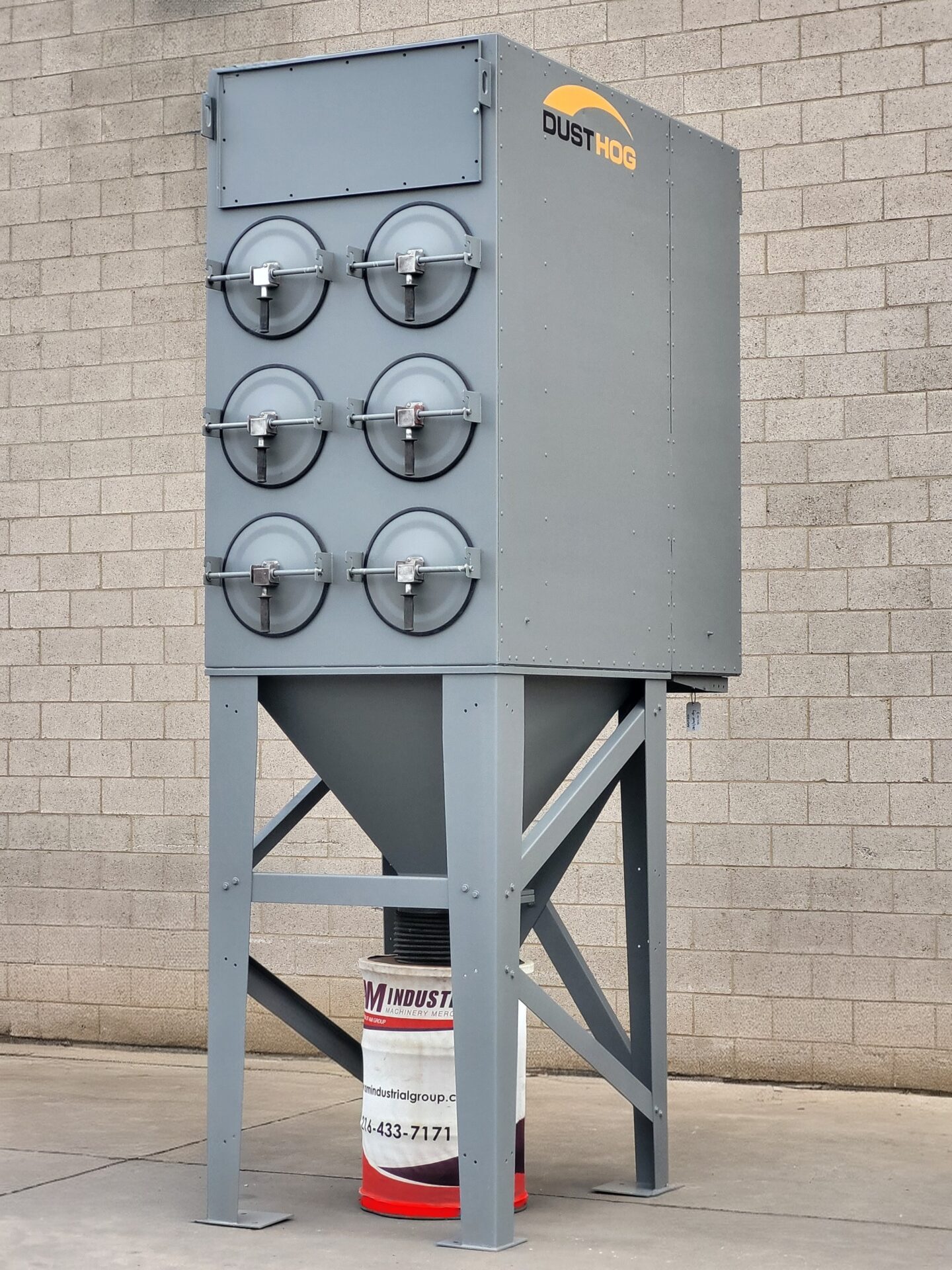 8,000 cfm Dust-Hog / UAS SBD 12-3 Cartridge Dust Collector AM24212 - AM ...