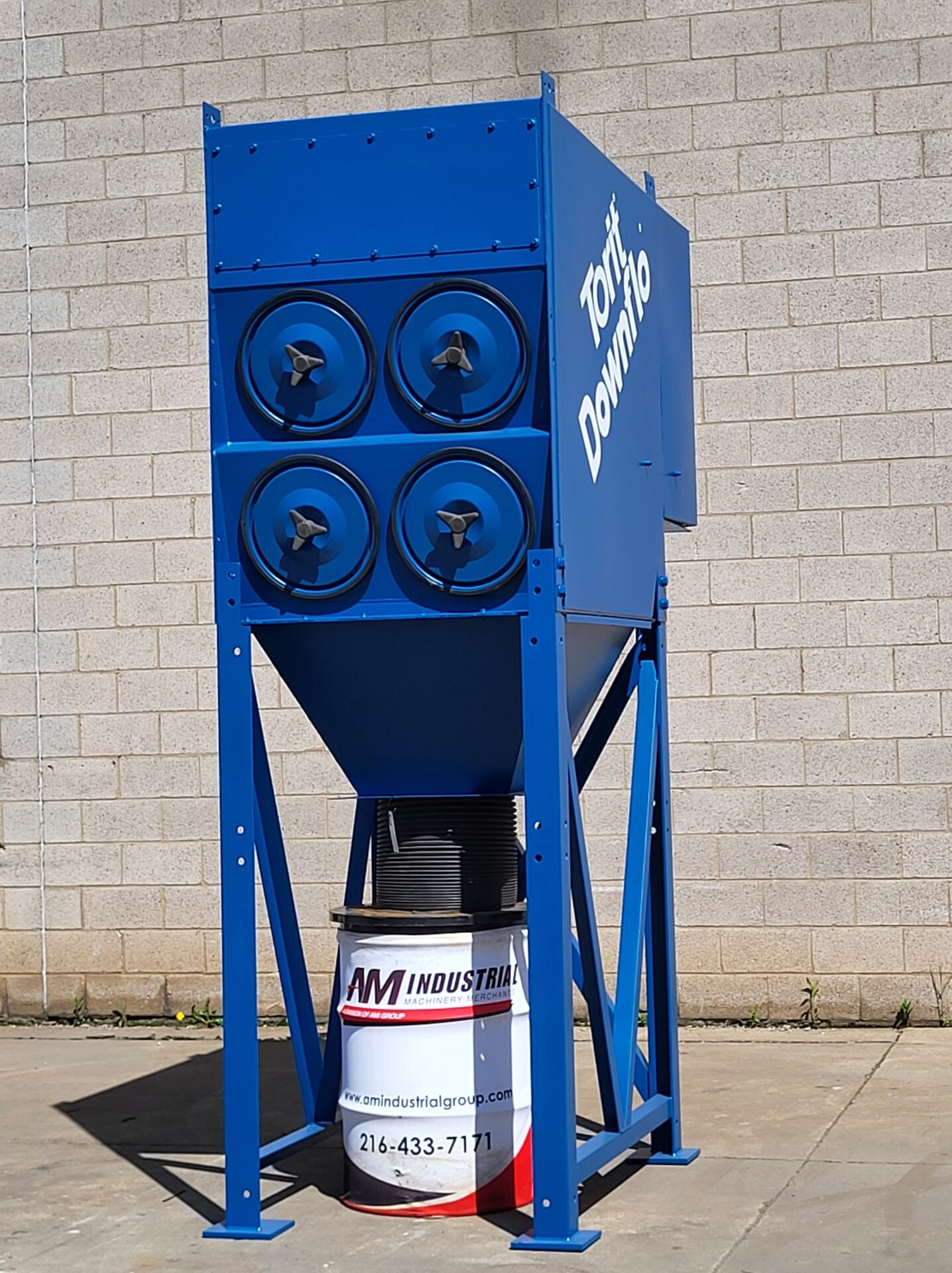 4,000 cfm Donaldson Torit 2DF8 Cartridge Dust Collector AM24195 - AM ...