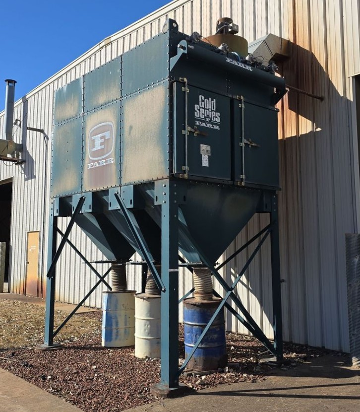 15,000 cfm Camfil Farr GS-16 Cartridge Dust Collector AM24272 - AM ...