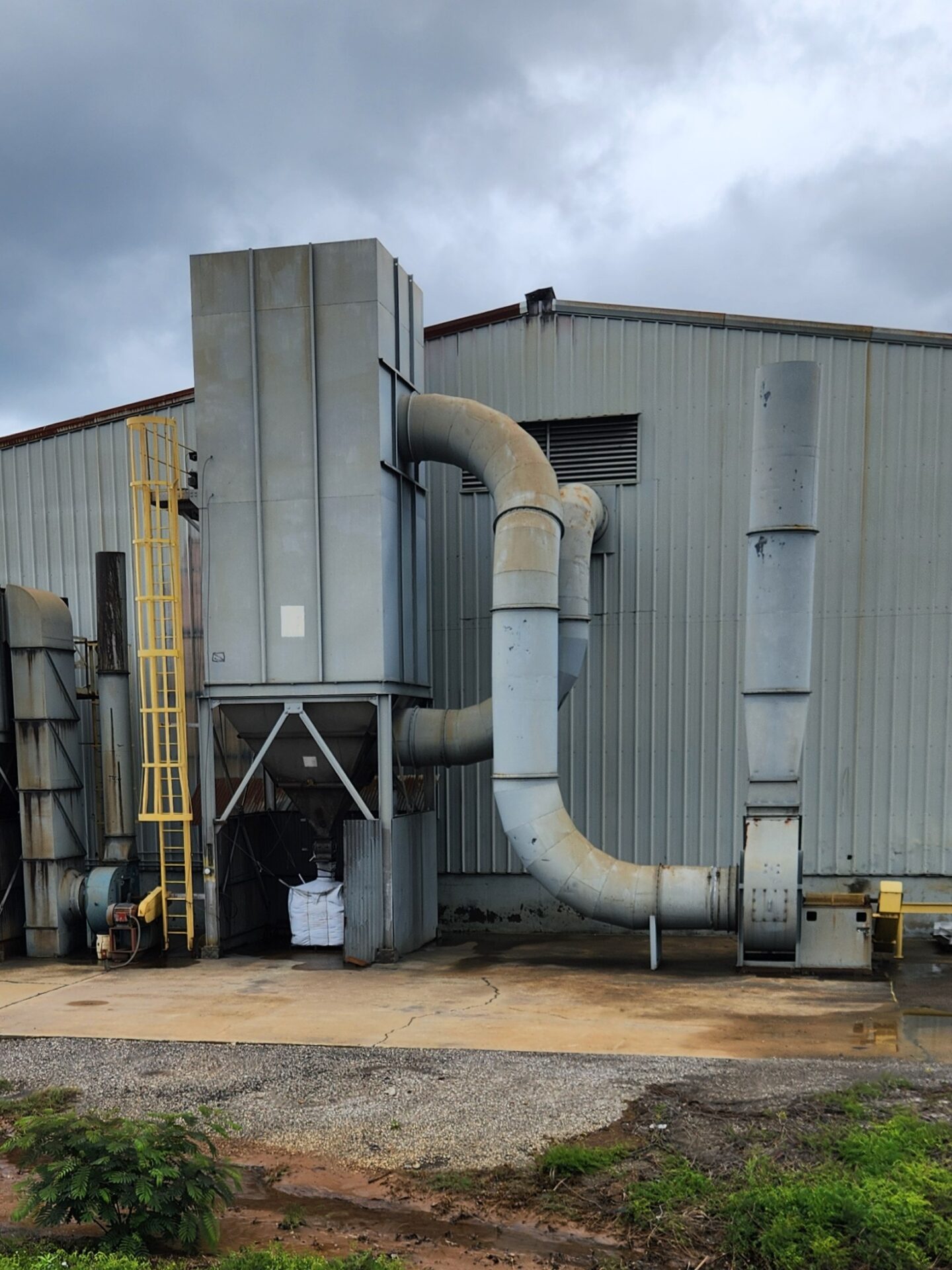 30,000 cfm Wheelabrator 1515 TA-SB 132 Baghouse Dust Collector AM24398 ...