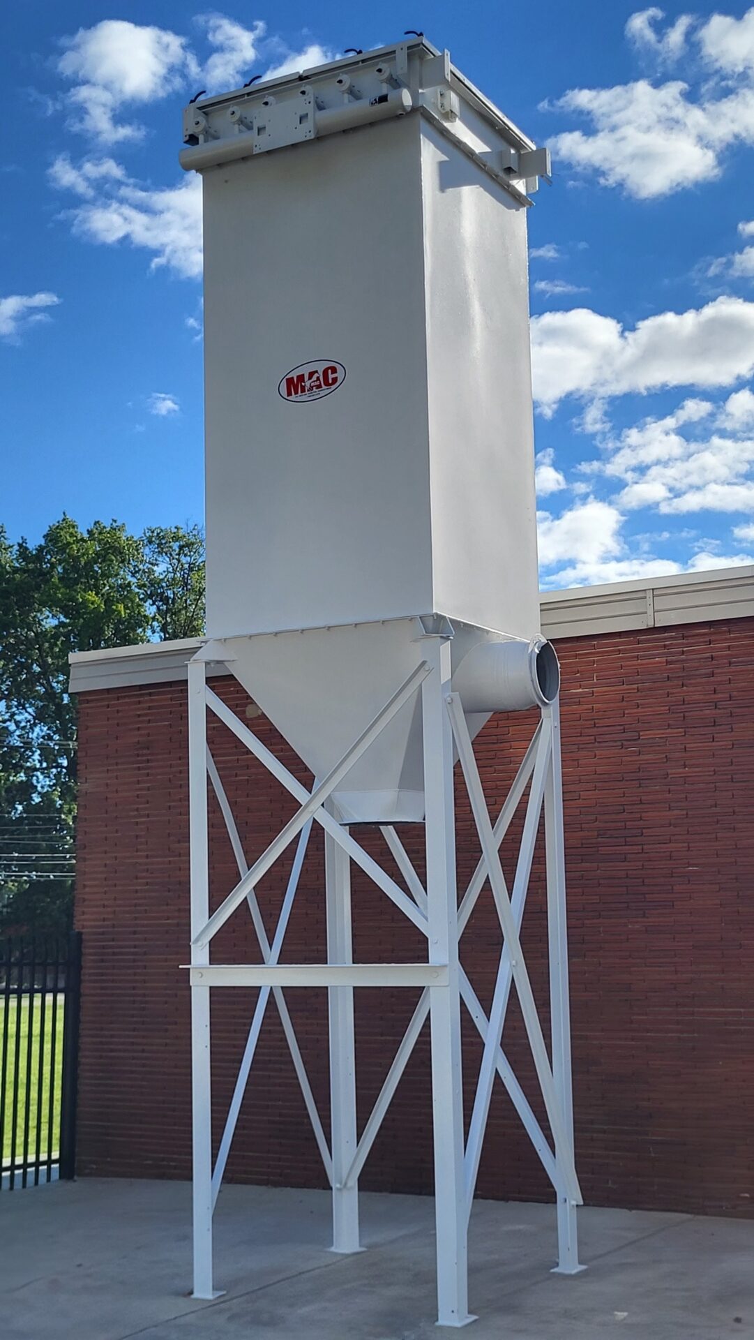 5,000 cfm Mac Process 96ST36 Baghouse Dust Collector AM24378 - AM ...