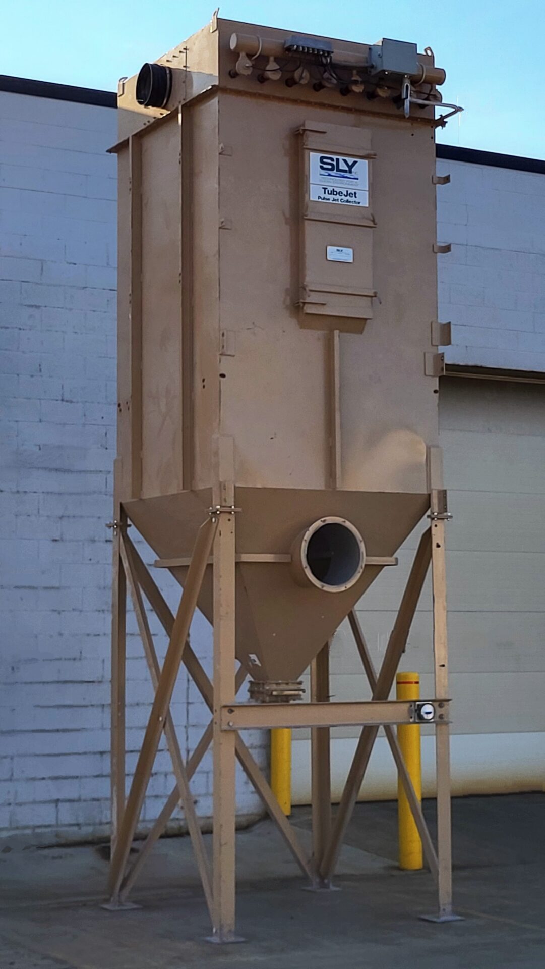7,500 cfm Sly SBR-88-8 Baghouse Dust Collector AM24422 - AM Industrial