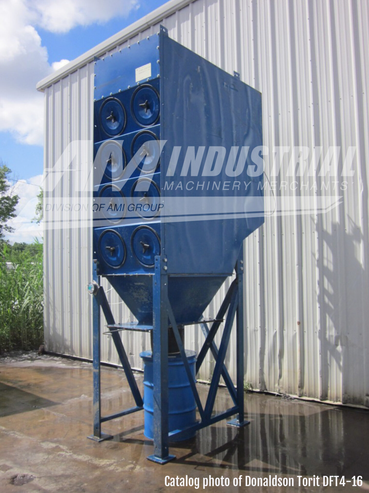 8,000 cfm Donaldson Torit DFT4-16 Cartridge Dust Collector AM23126 - AM ...