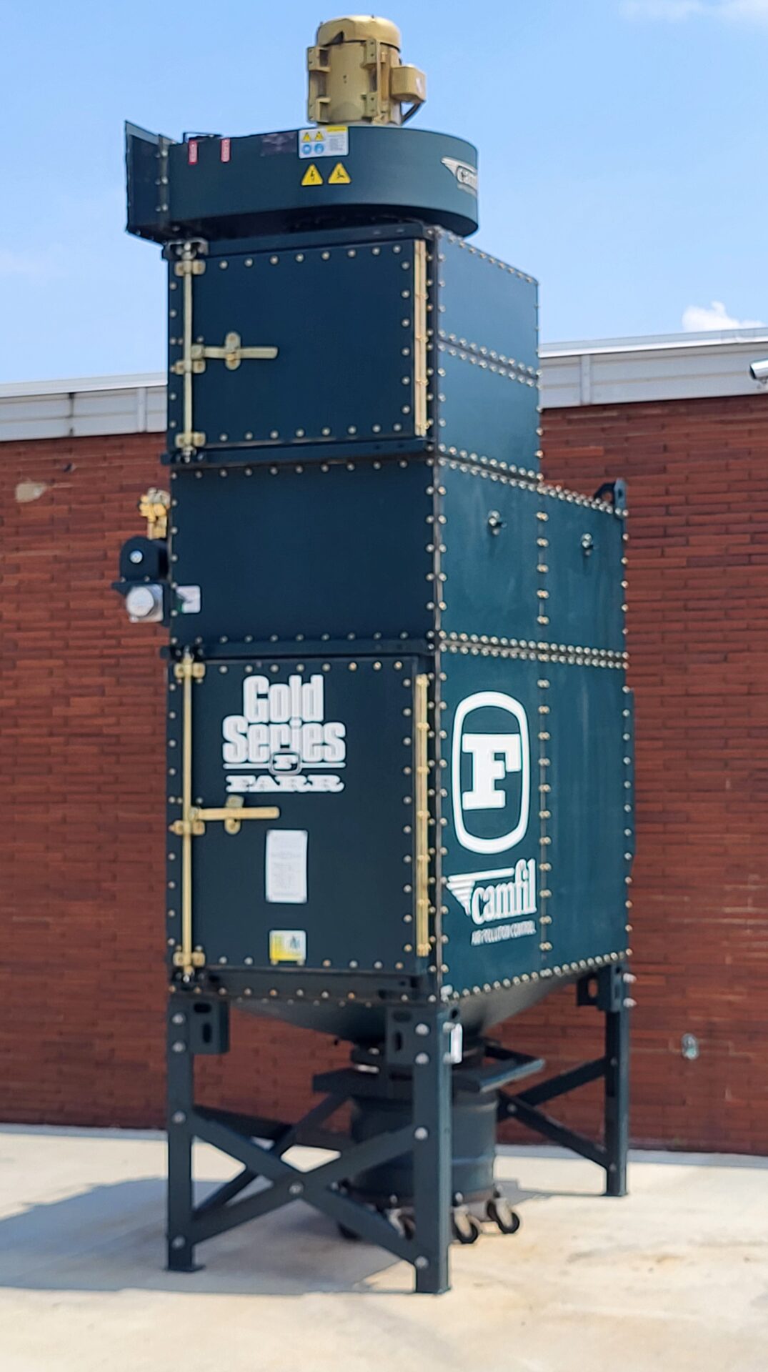 6,000 cfm Camfil Farr GS-8 ISMF Cartridge Dust Collector AM24443 - AM ...