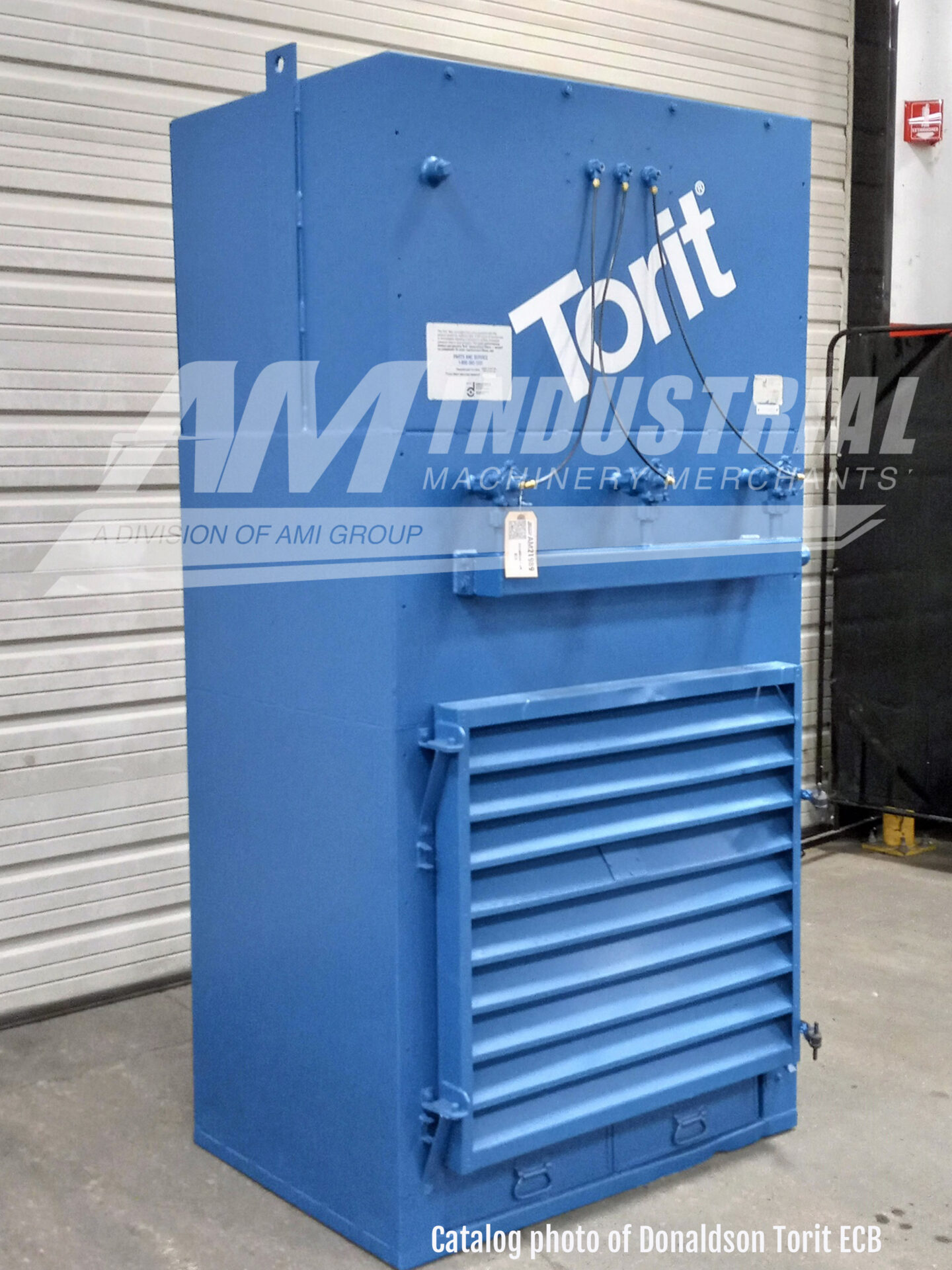 4,500 cfm Donaldson Torit ECB-1 Booth & Backdraft Dust Collector ...