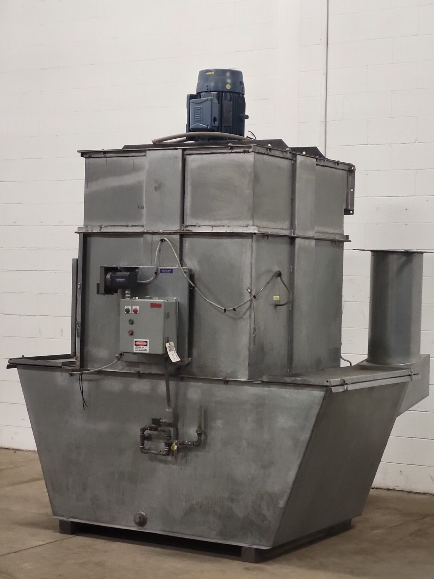 8,000 cfm Schubert Hydro Air DBS2-4 GA Wet Type Dust Collector AM24556 ...