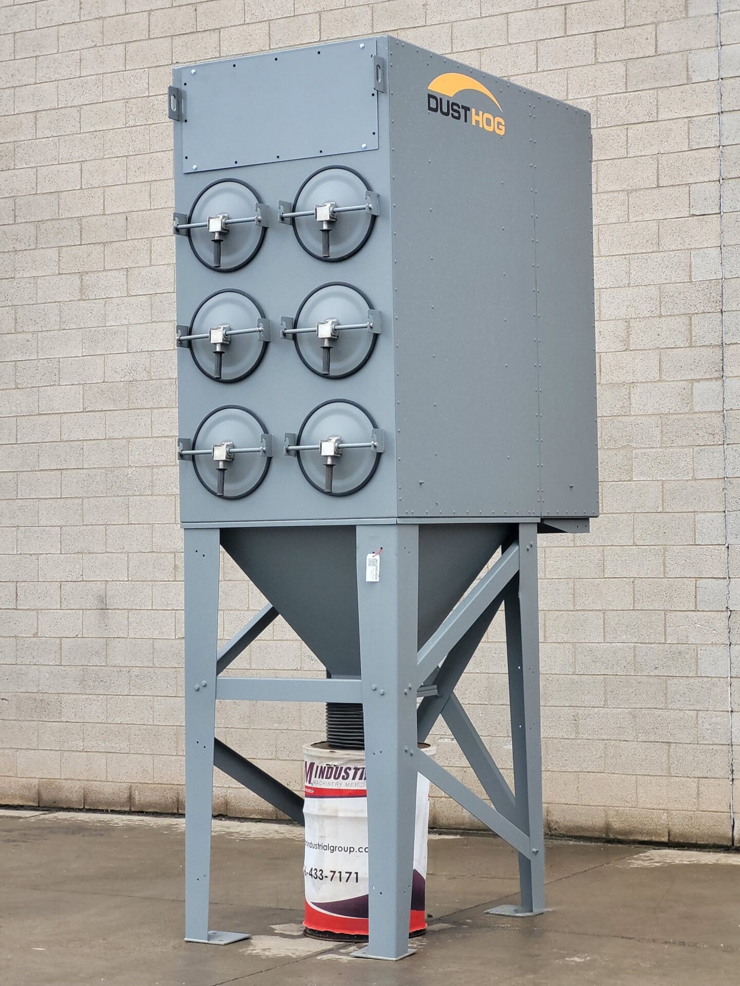 8,000 cfm Dust-Hog / UAS SBD 12-3 Cartridge Dust Collector AM24644 - AM ...