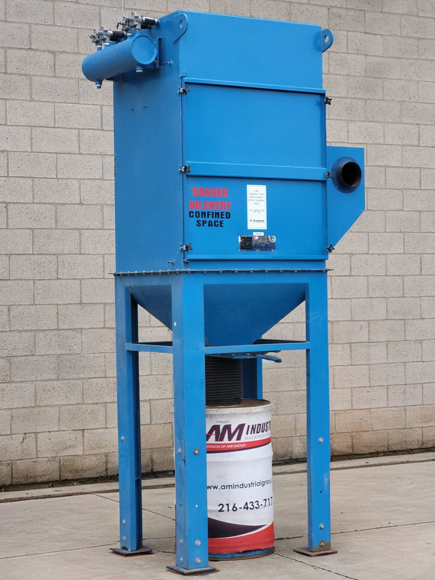 2,000 cfm Camfil Farr 4D Cartridge Dust Collector AM24795 - AM Industrial