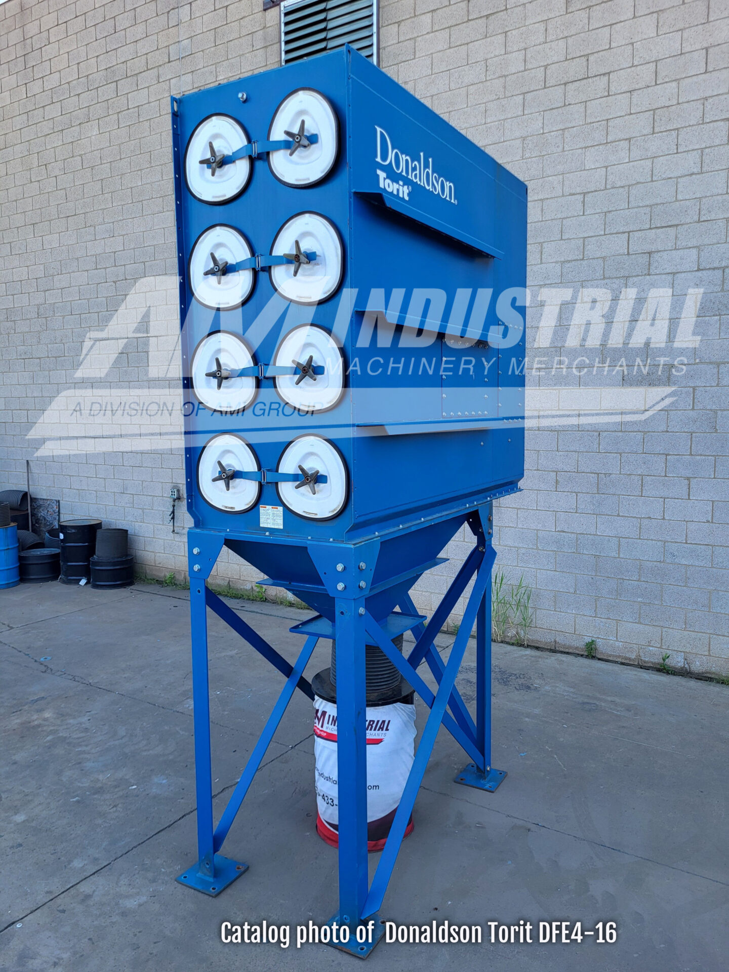 10,000 cfm Donaldson Torit DFE4-16 Cartridge Dust Collector AM25055 ...
