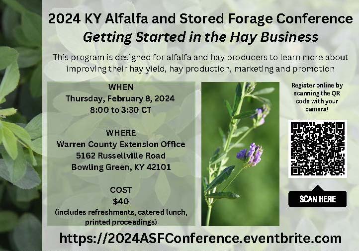 2024 KY Alfalfa and Stored Forage Conference | American Forage and ...