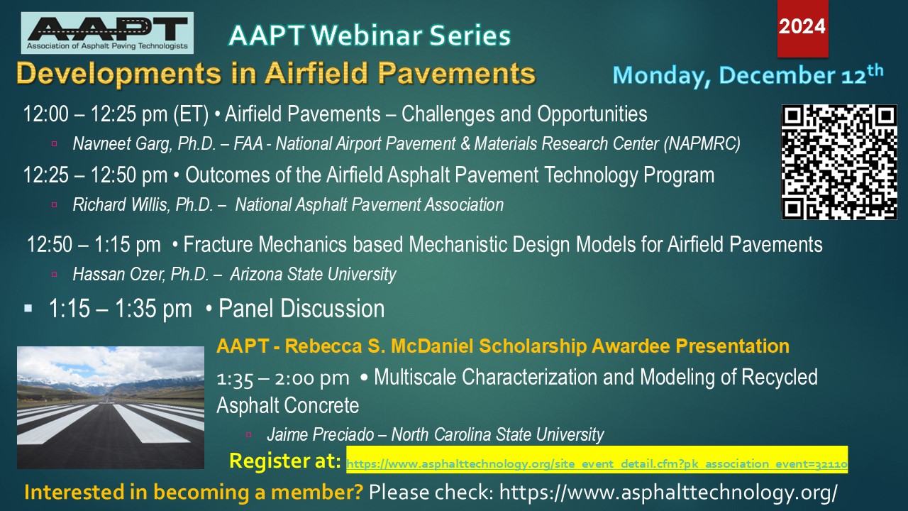 Association of Asphalt Paving Technologists (AAPT) - Powered by AMO